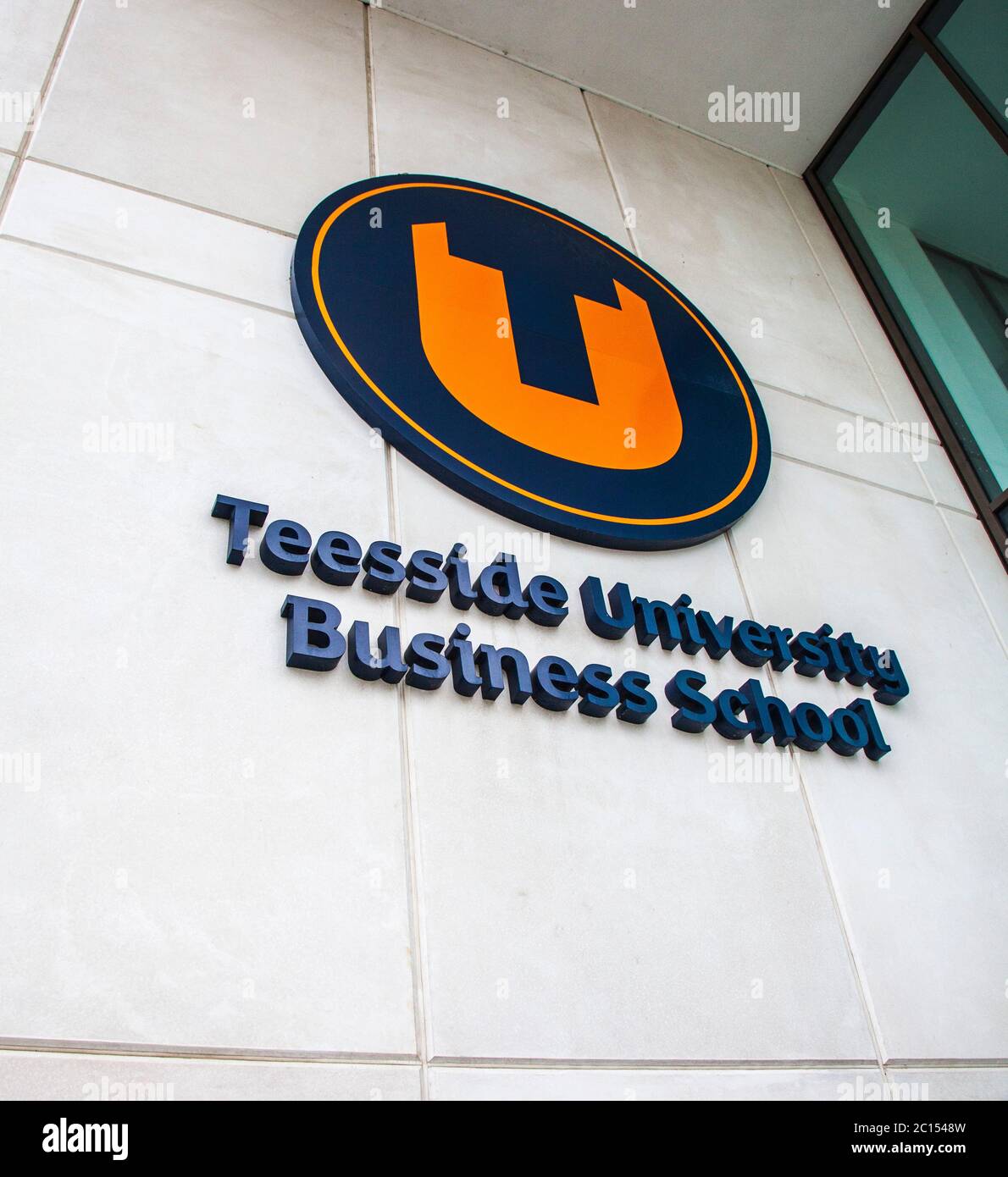 Teesside University Business School in Middlesbrough,England,UK Stock ...