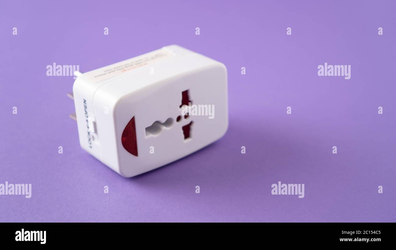 Universal international worldwide travel AC power plug adapter AU UK US ...