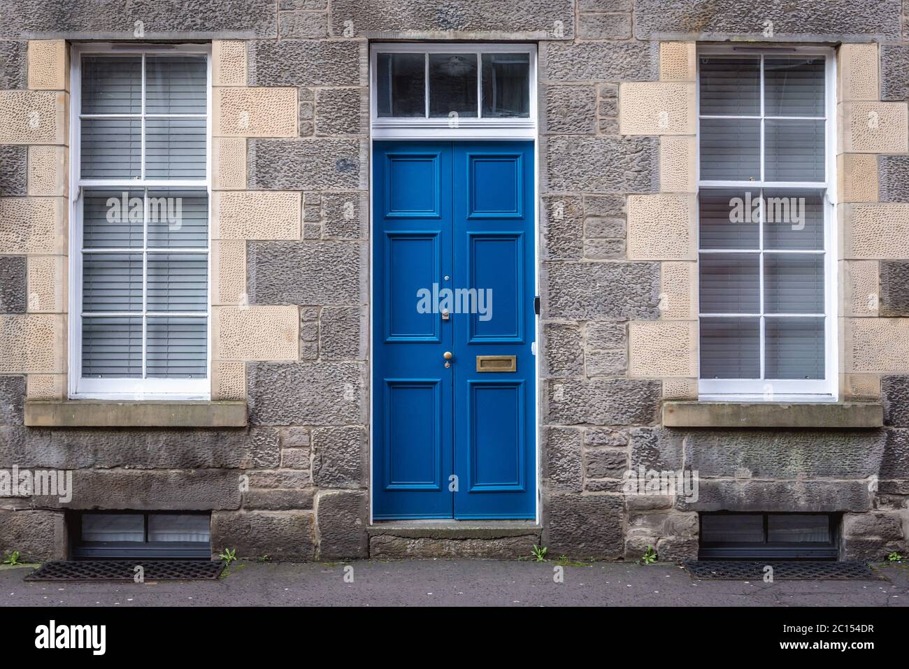 Residential building in Newington area of Edinburgh, the capital of ...