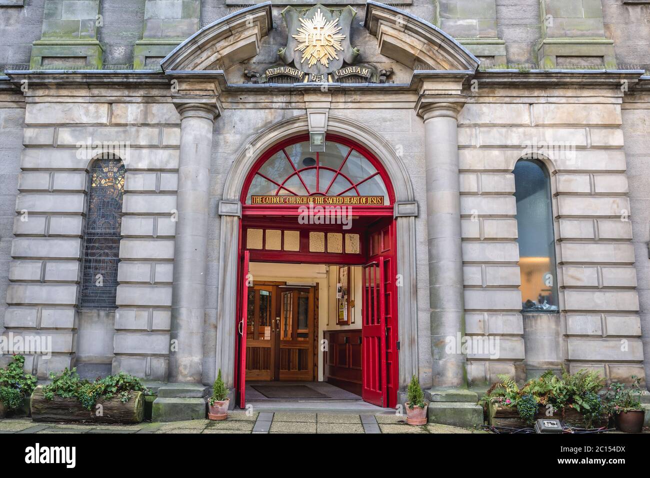 Catholic Church of the Sacred Heart of Jesus on Lauriston Street in ...
