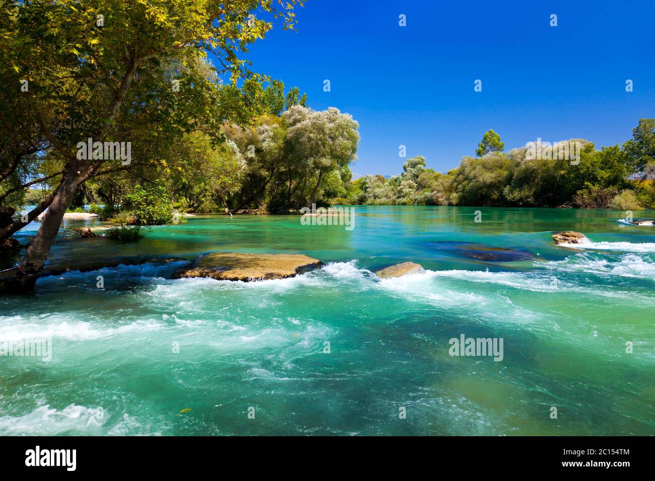 Waterfall Manavgat at Turkey Stock Photo - Alamy