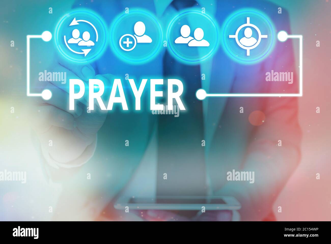 Writing note showing Prayer. Business concept for solemn request for ...