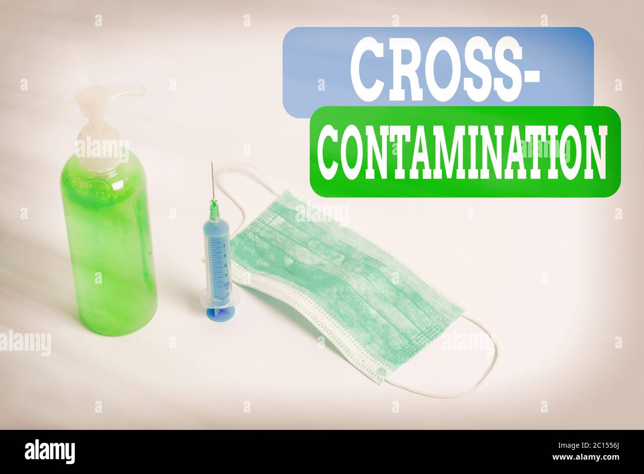 Writing note showing Cross Contamination. Business concept for ...
