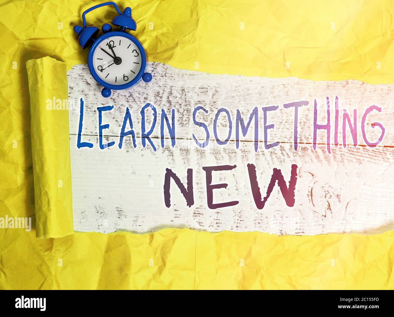 Handwriting text Learn Something New. Conceptual photo Gain acquire ...