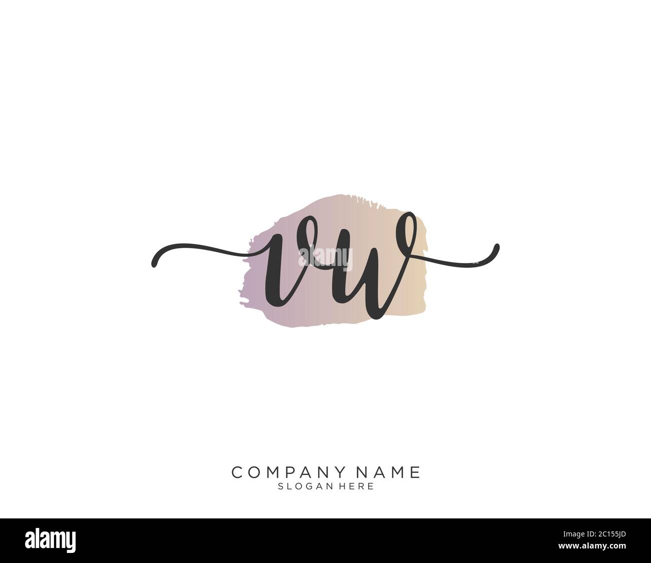 Vw initials hi-res stock photography and images - Alamy