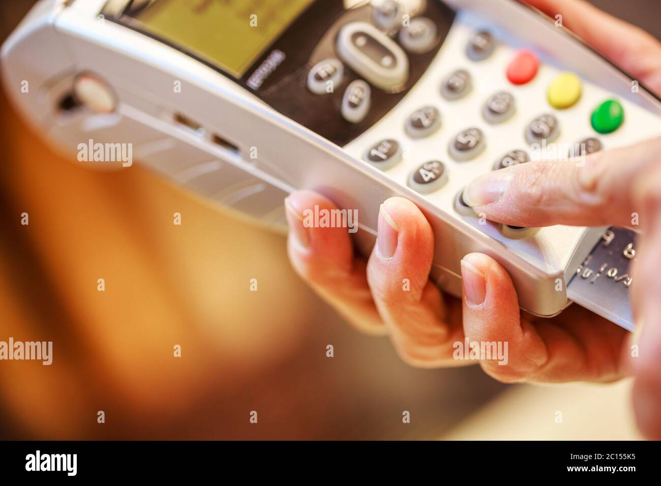 Credit card payment pin paris hi-res stock photography and images - Alamy