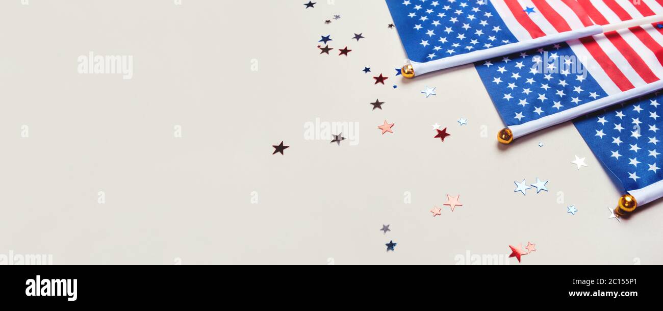 Usa celebration confetti stars hi-res stock photography and images - Alamy