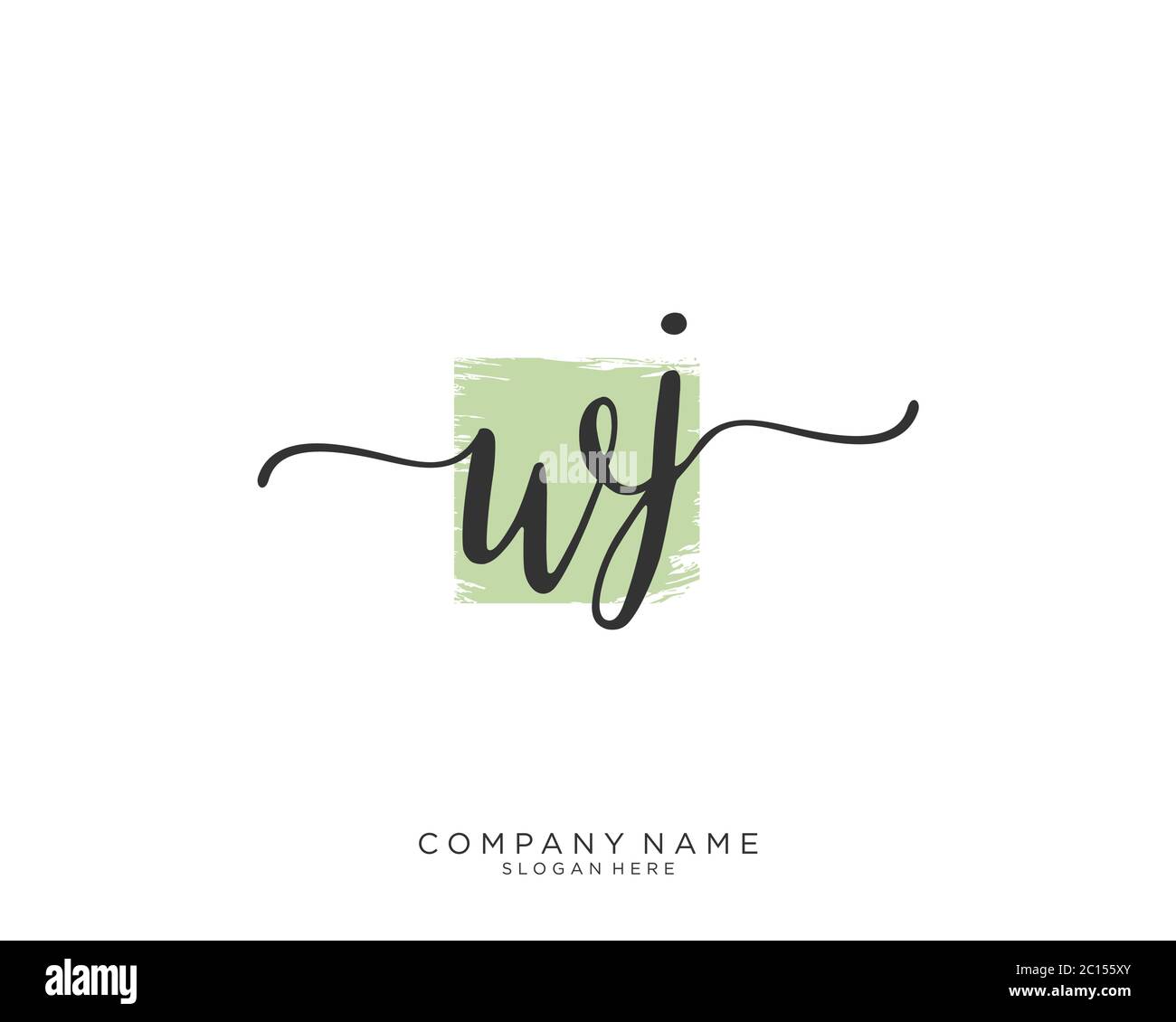 Wj logo vector vectors hi-res stock photography and images - Alamy