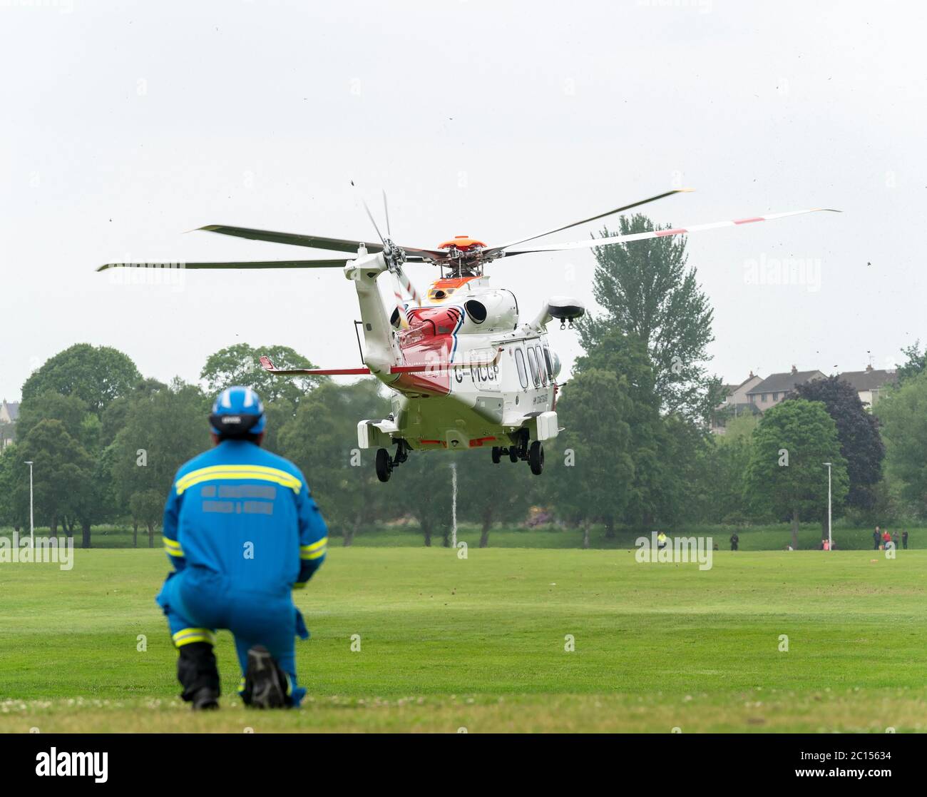 Cooper Park, Elgin, Moray, UK. 13th June, 2020. UK. This is HMCG ...