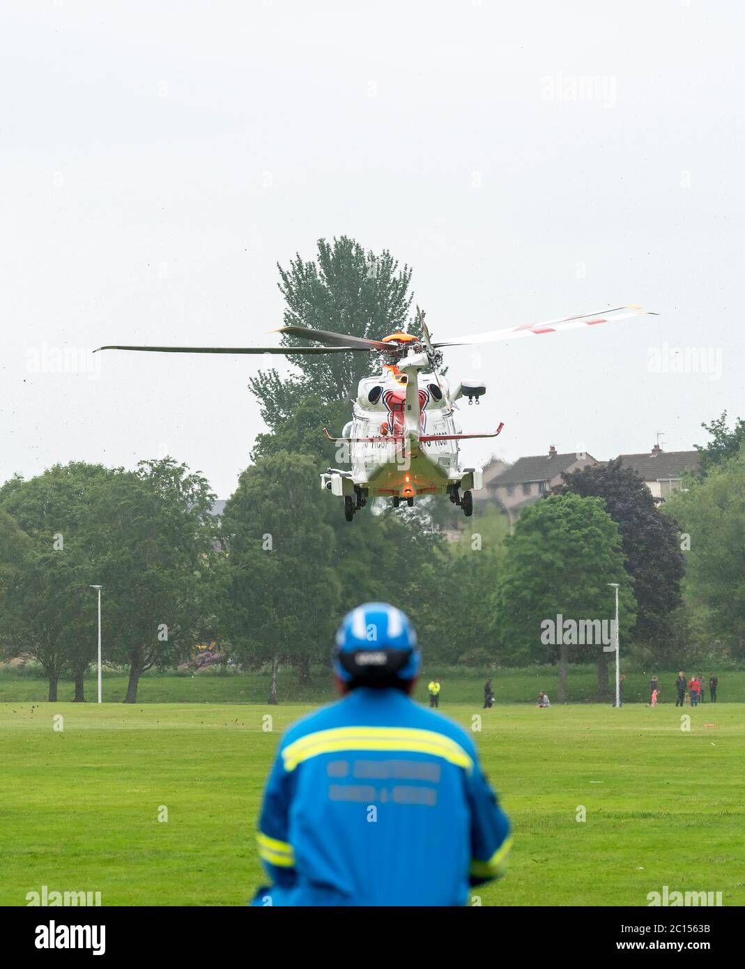 Cooper Park, Elgin, Moray, UK. 13th June, 2020. UK. This is HMCG ...