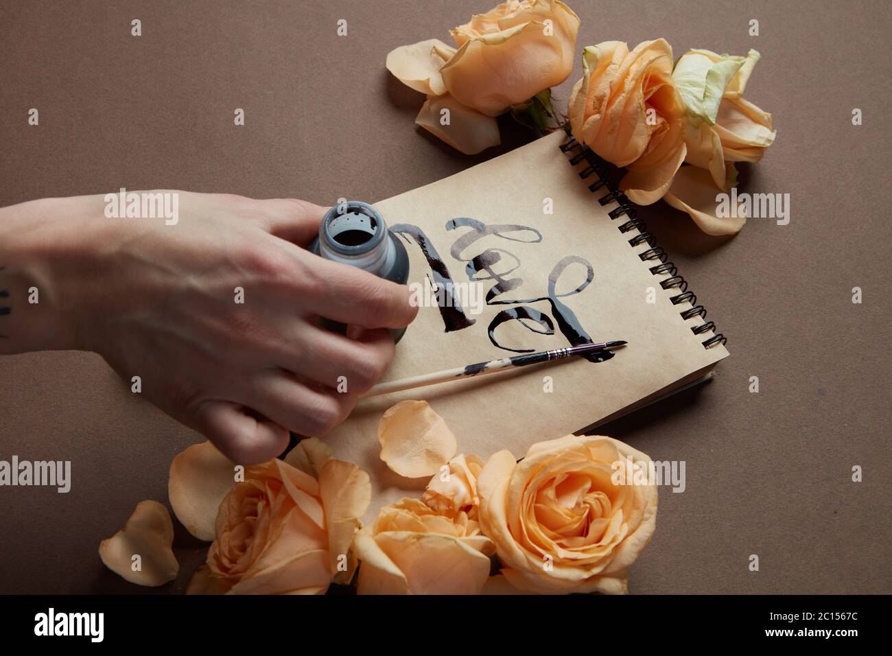 Love writing hi-res stock photography and images - Alamy