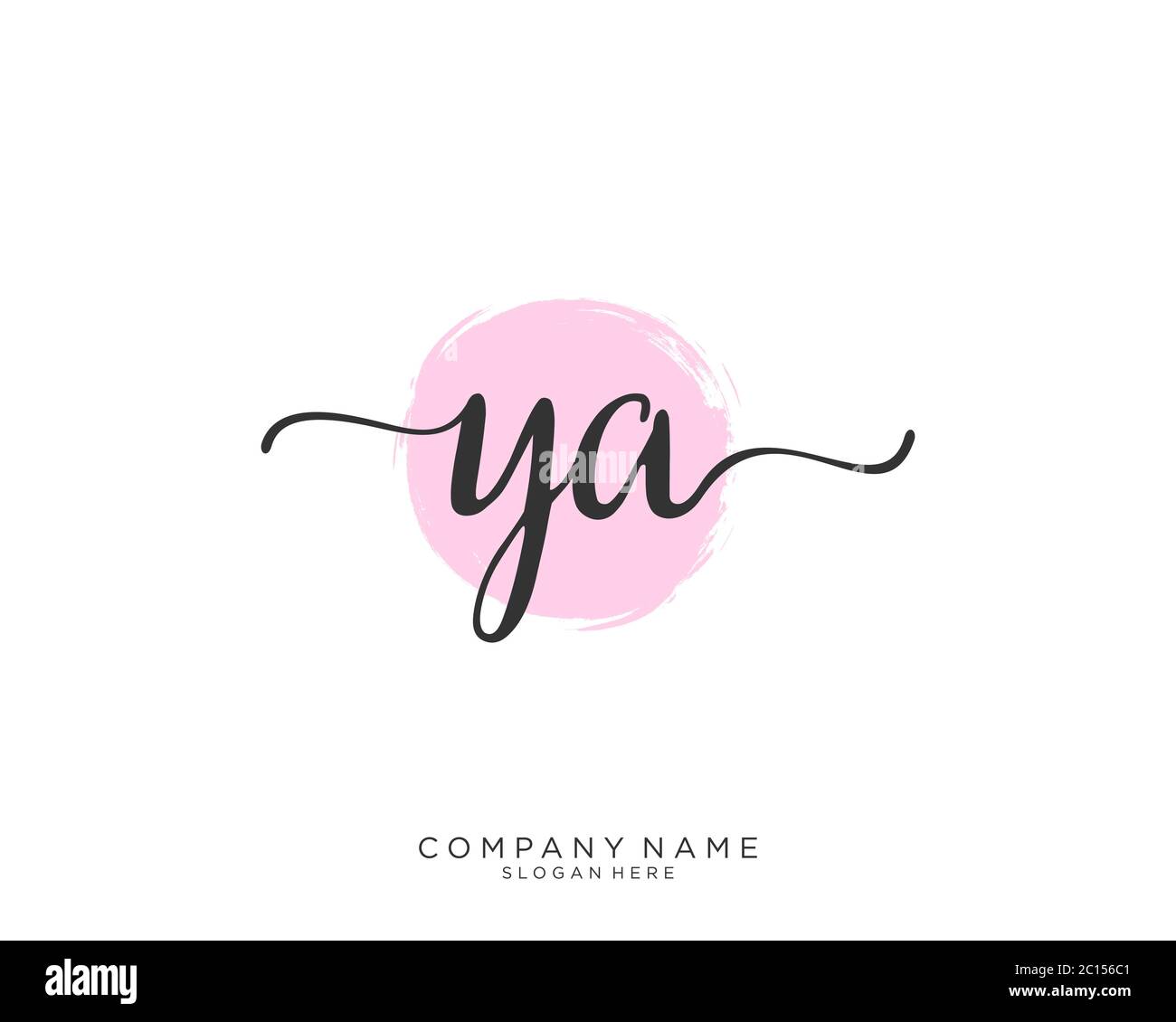 Ya Letter Logo High Resolution Stock Photography and Images - Alamy
