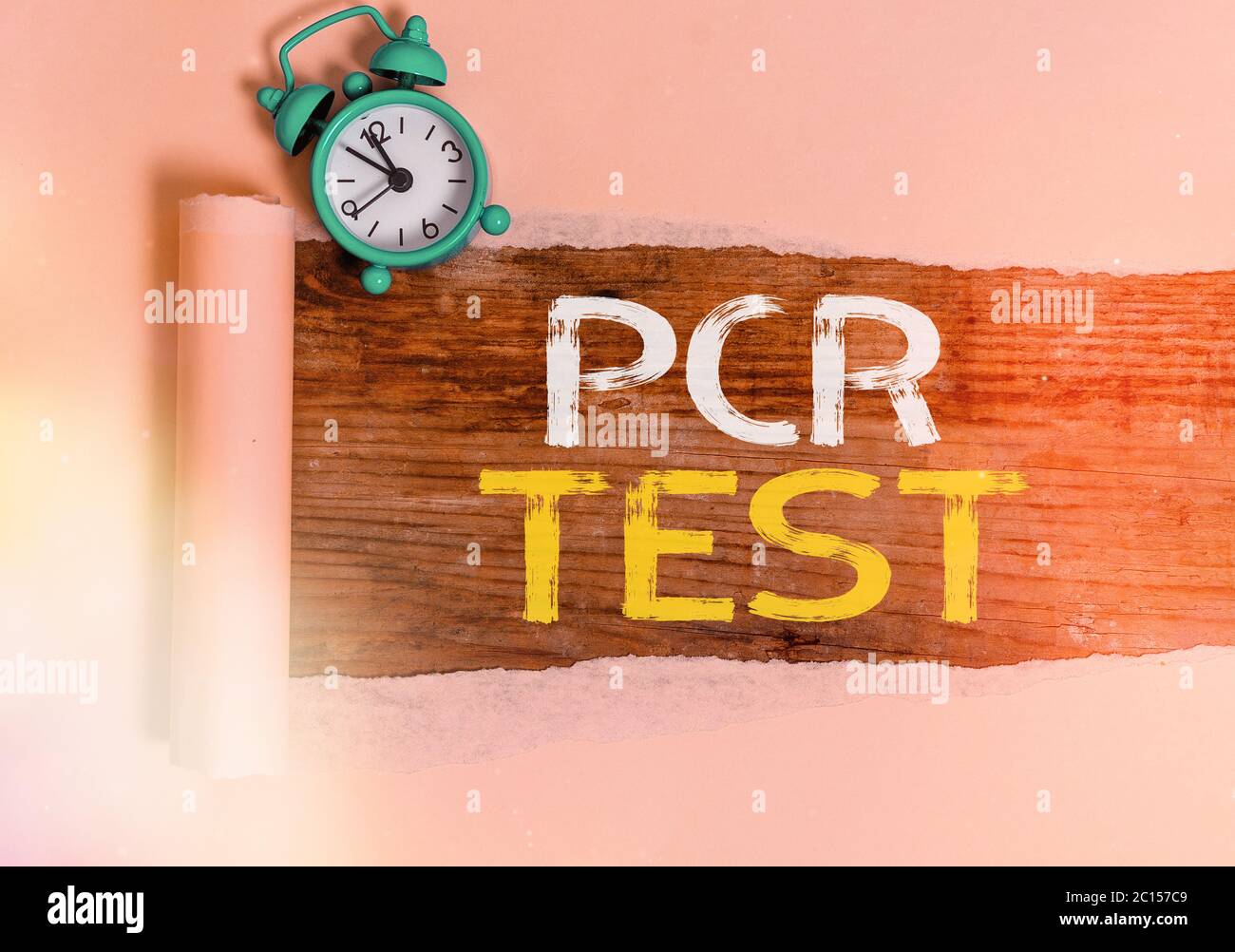 Text sign showing Pcr Test. Business photo showcasing qualitative ...