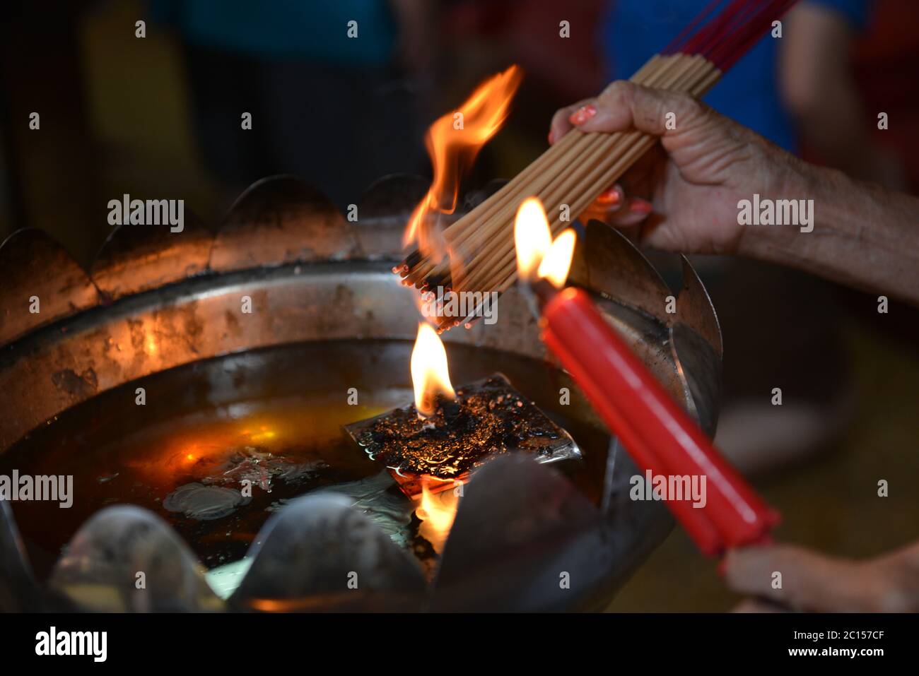 Bangkok, Thailand. 13th June, 2020. People come to pay respect at the ...