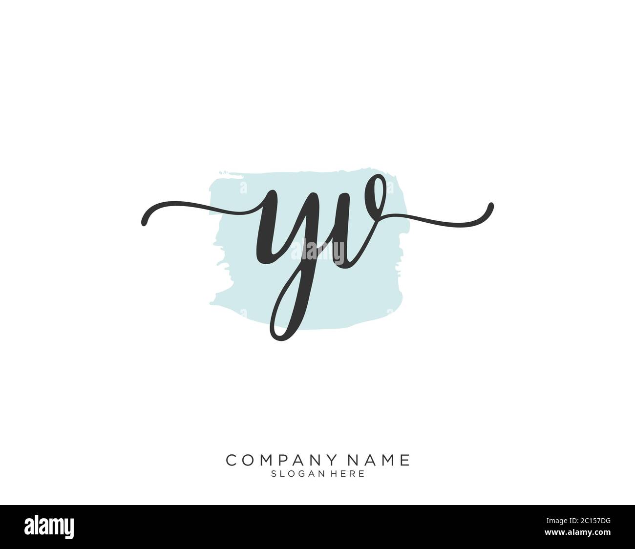 Letter yv logo Cut Out Stock Images & Pictures - Alamy