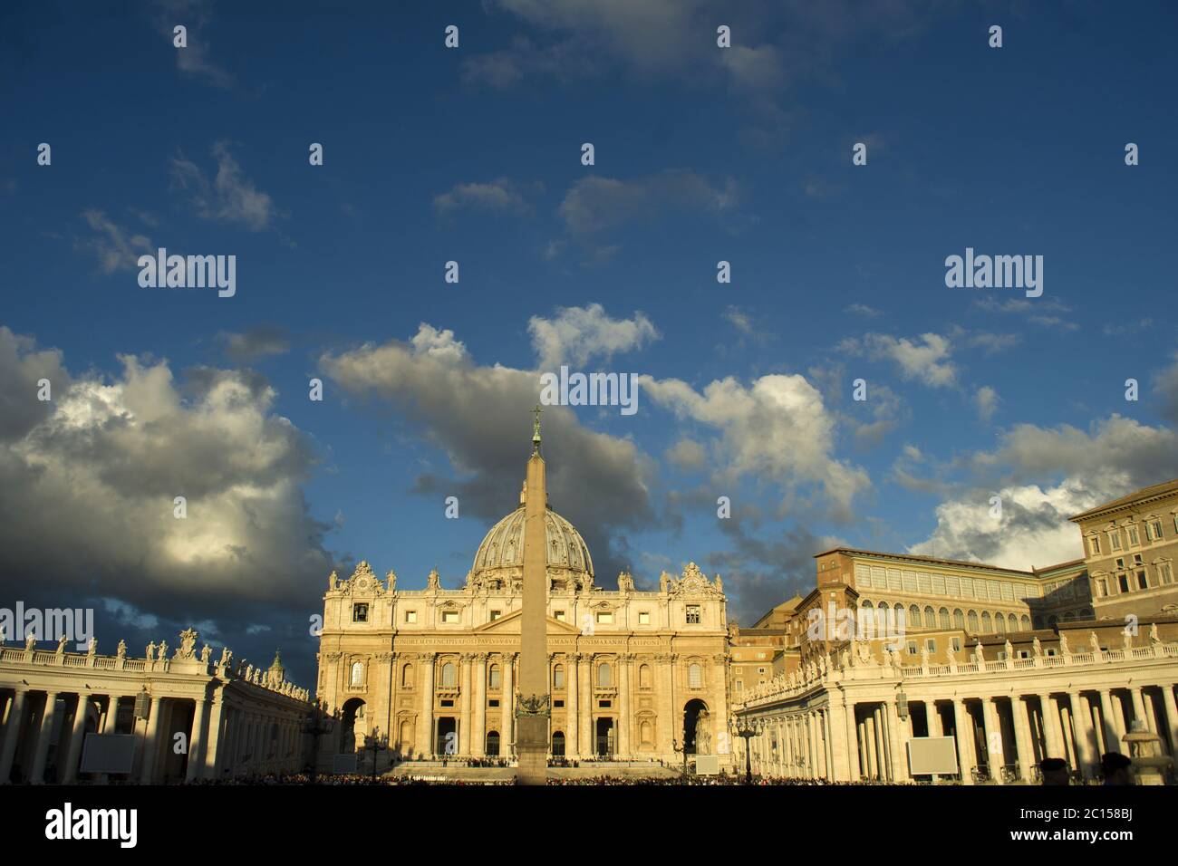 The Basilica of St. Peter at dawn Stock Photo - Alamy