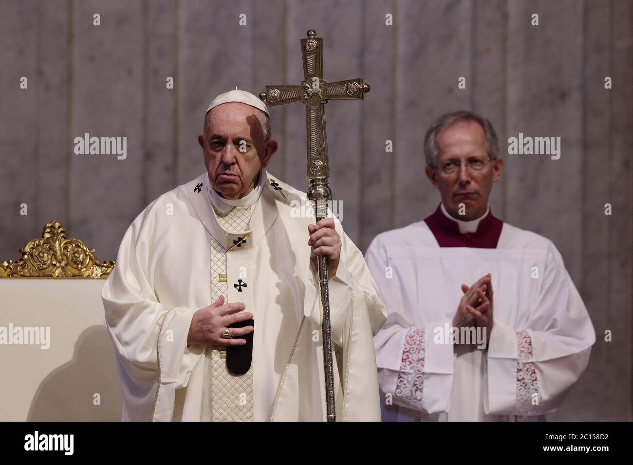 Vatican. June 14, 2020 - Vatican City (Holy See) - POPE FRANCIS ...