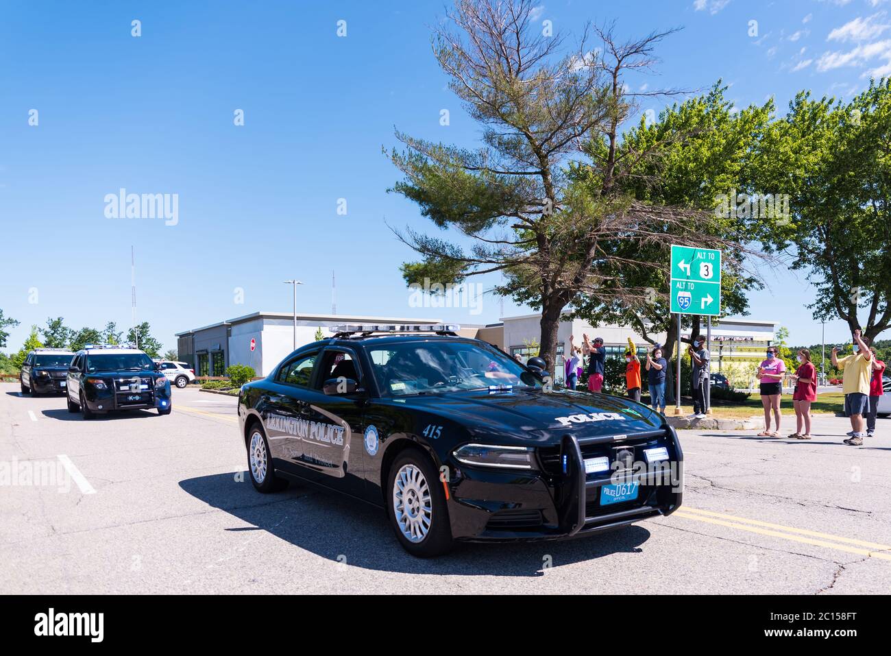 20+ police departments joined the to create the 2020 Cruiser Convoy ...