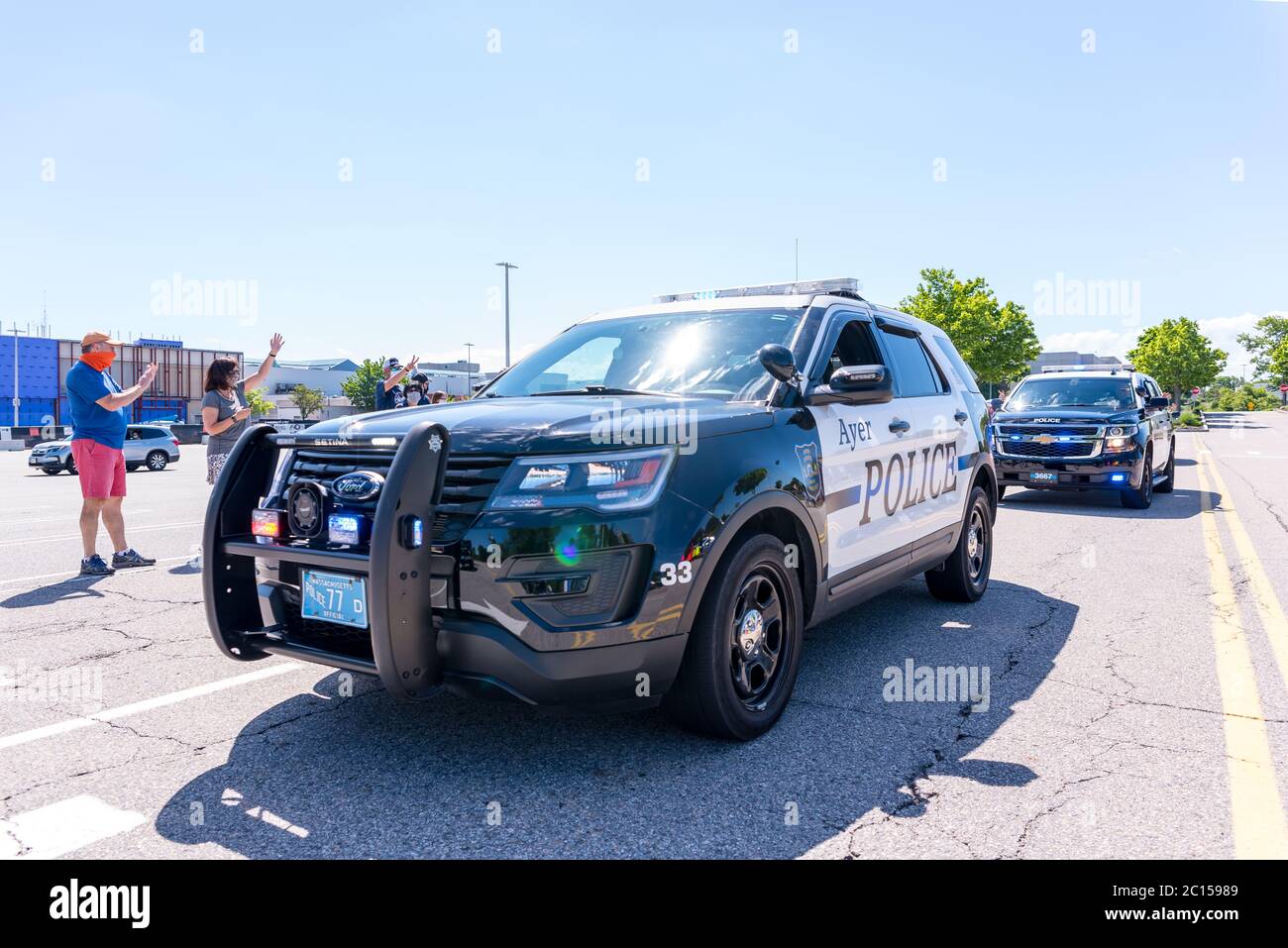 20+ police departments joined the to create the 2020 Cruiser Convoy ...