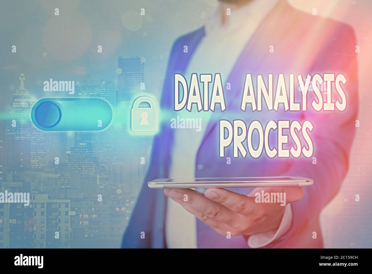 Handwriting text Data Analysis Process. Conceptual photo build a dashboard and analyze with ...