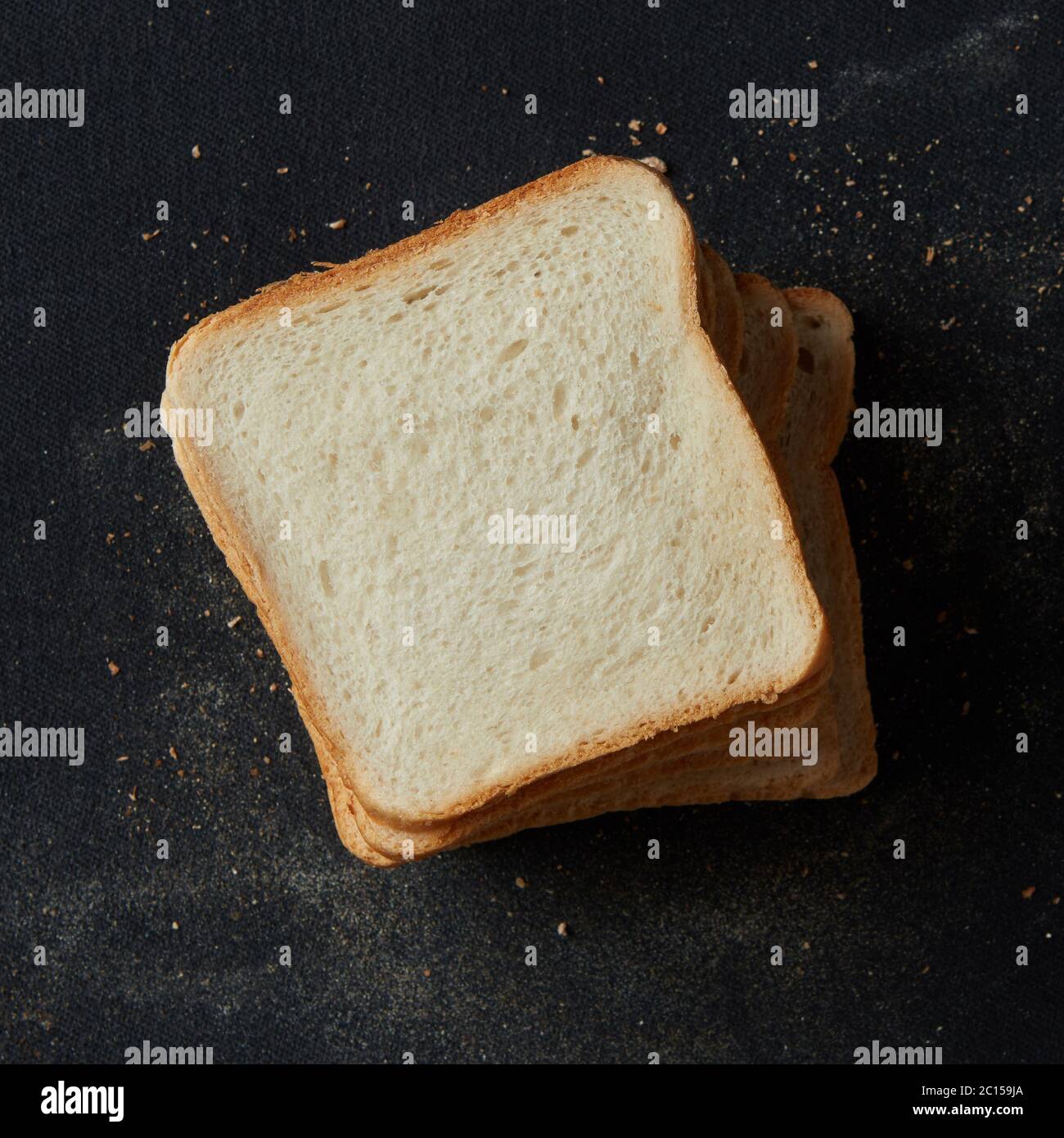 White bread slices hi-res stock photography and images - Alamy