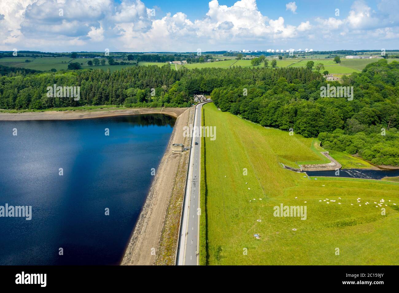 Swinsty reservoir at sunset hi-res stock photography and images - Alamy