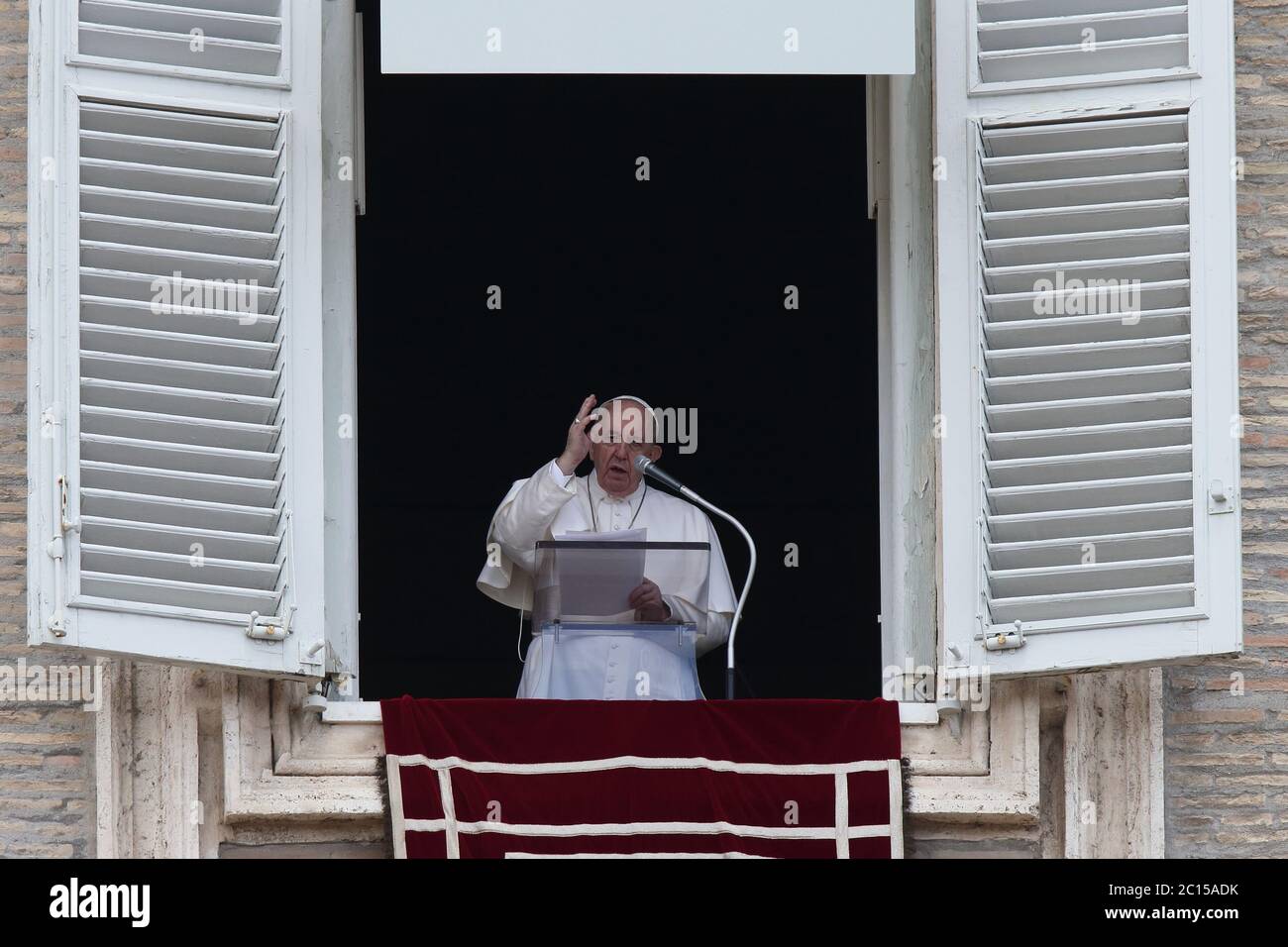 Vatican. June 14, 2020 - Vatican City (Holy See) - POPE FRANCIS ...