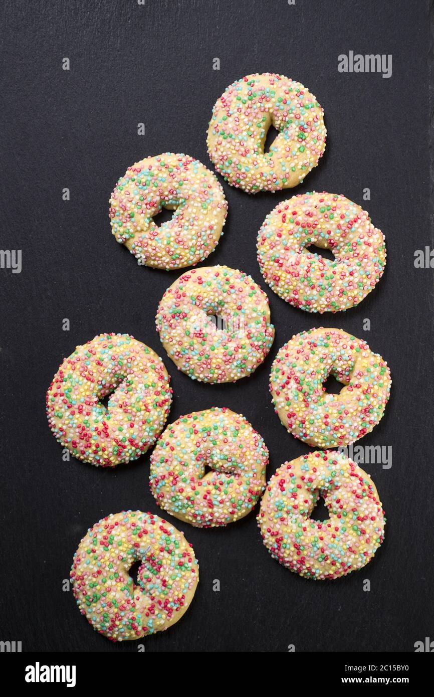 Rainbow biscuits hi-res stock photography and images - Alamy
