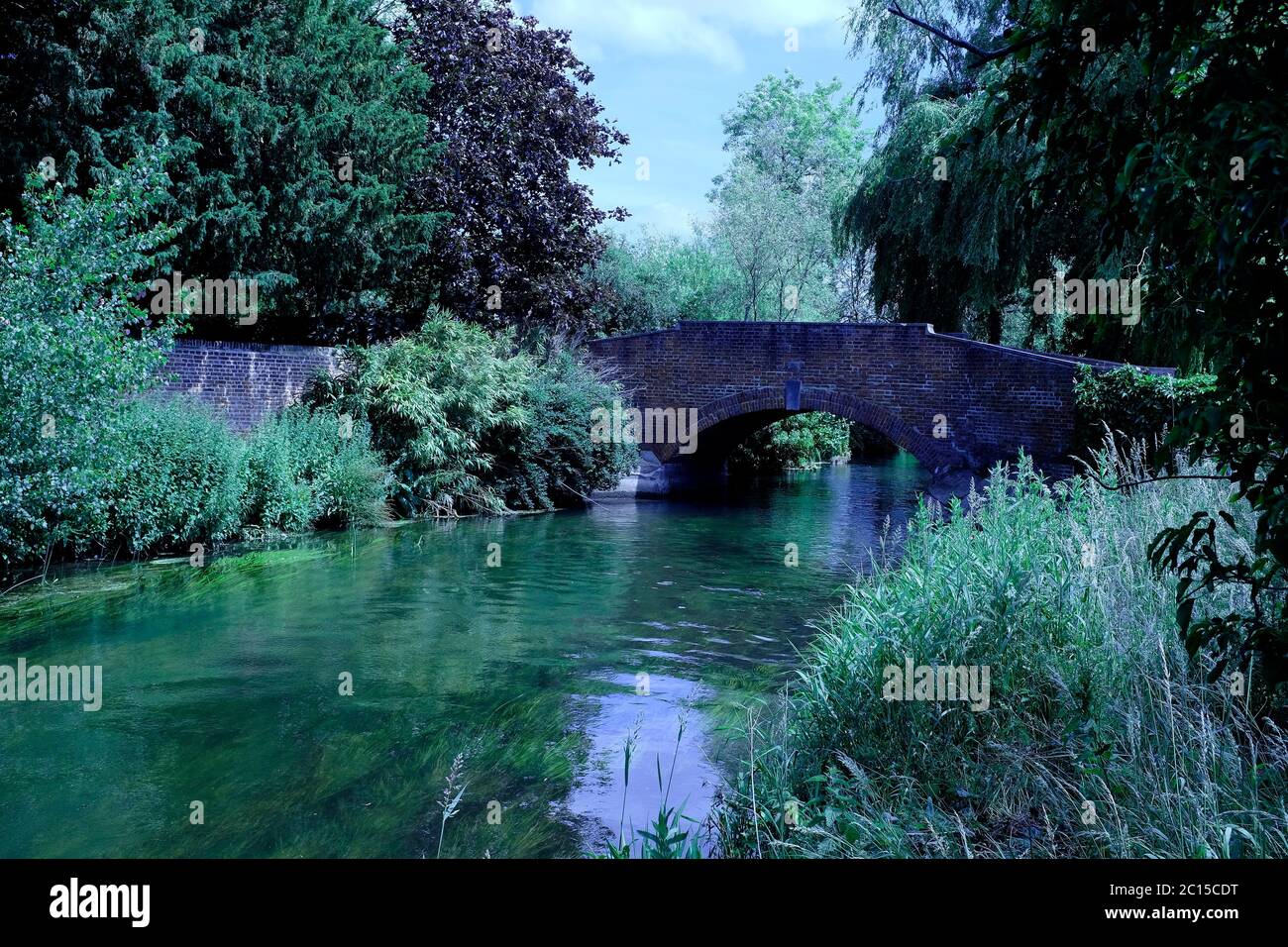 river storr in fordwich village in canterbury kent uk june 2020 Stock ...