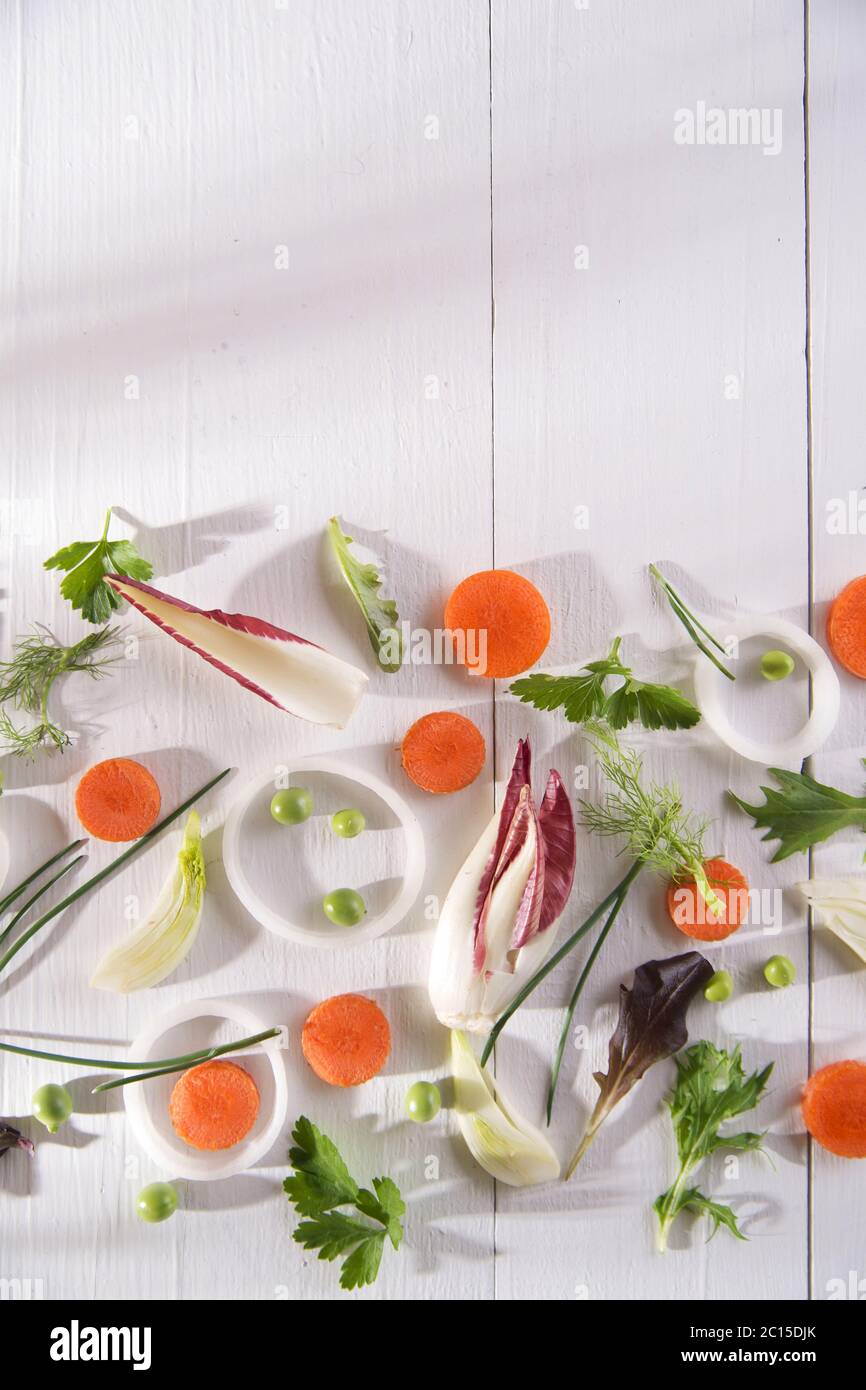 Cut mixed vegetables hi-res stock photography and images - Alamy