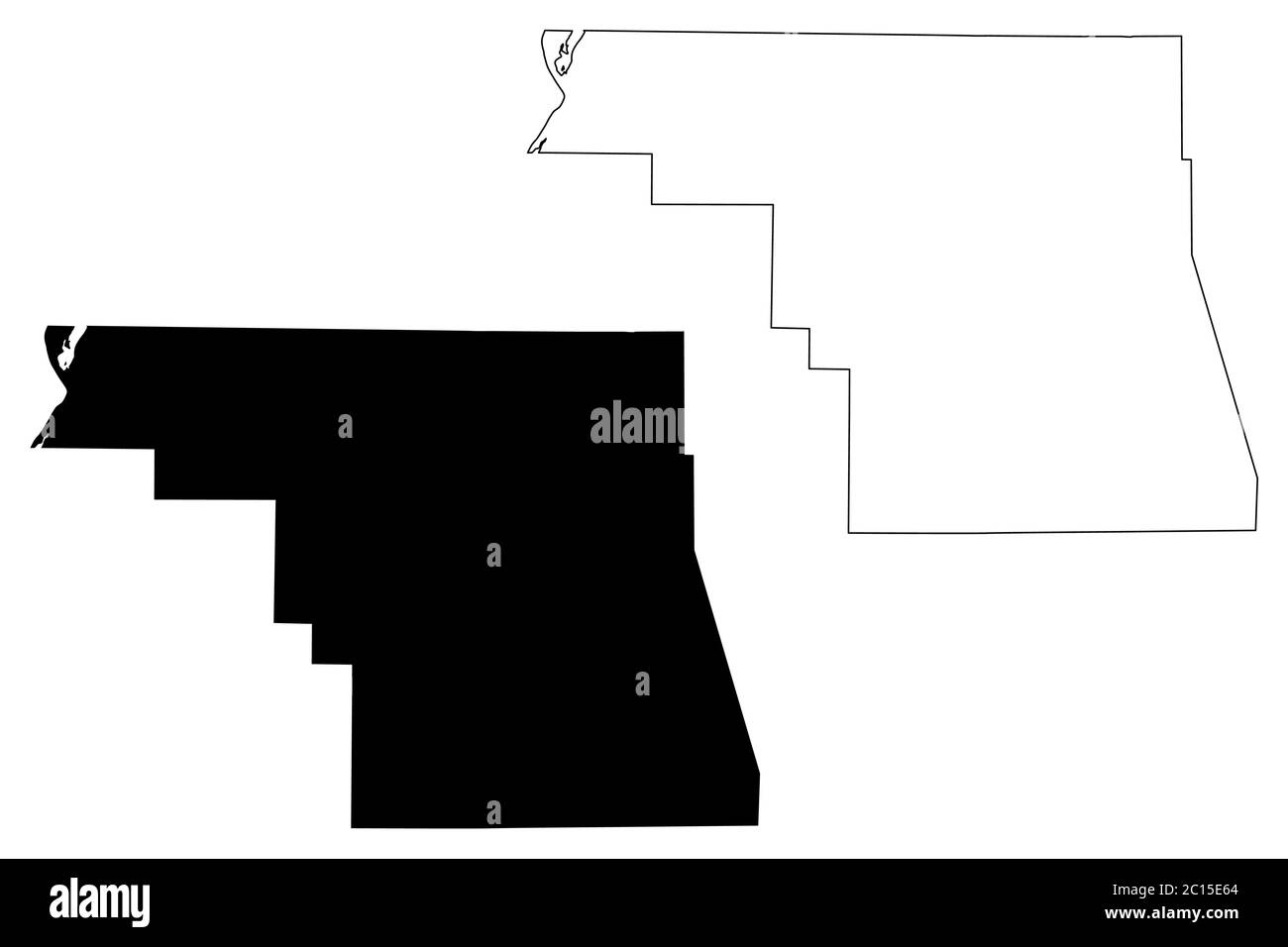 Morgan illinois map Black and White Stock Photos & Images - Alamy