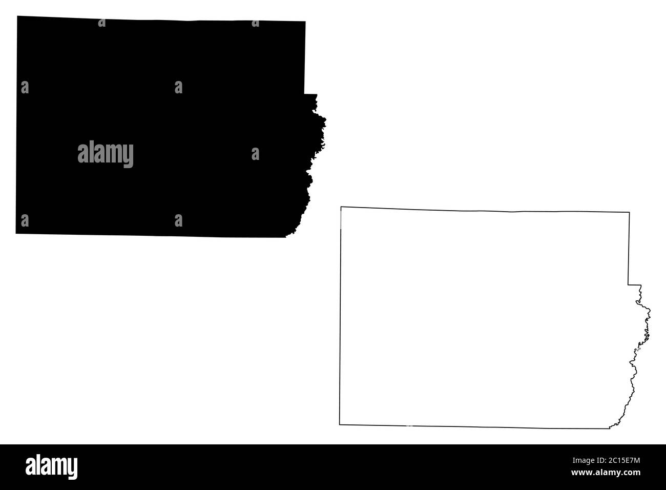 Map of pinckneyville hi-res stock photography and images - Alamy