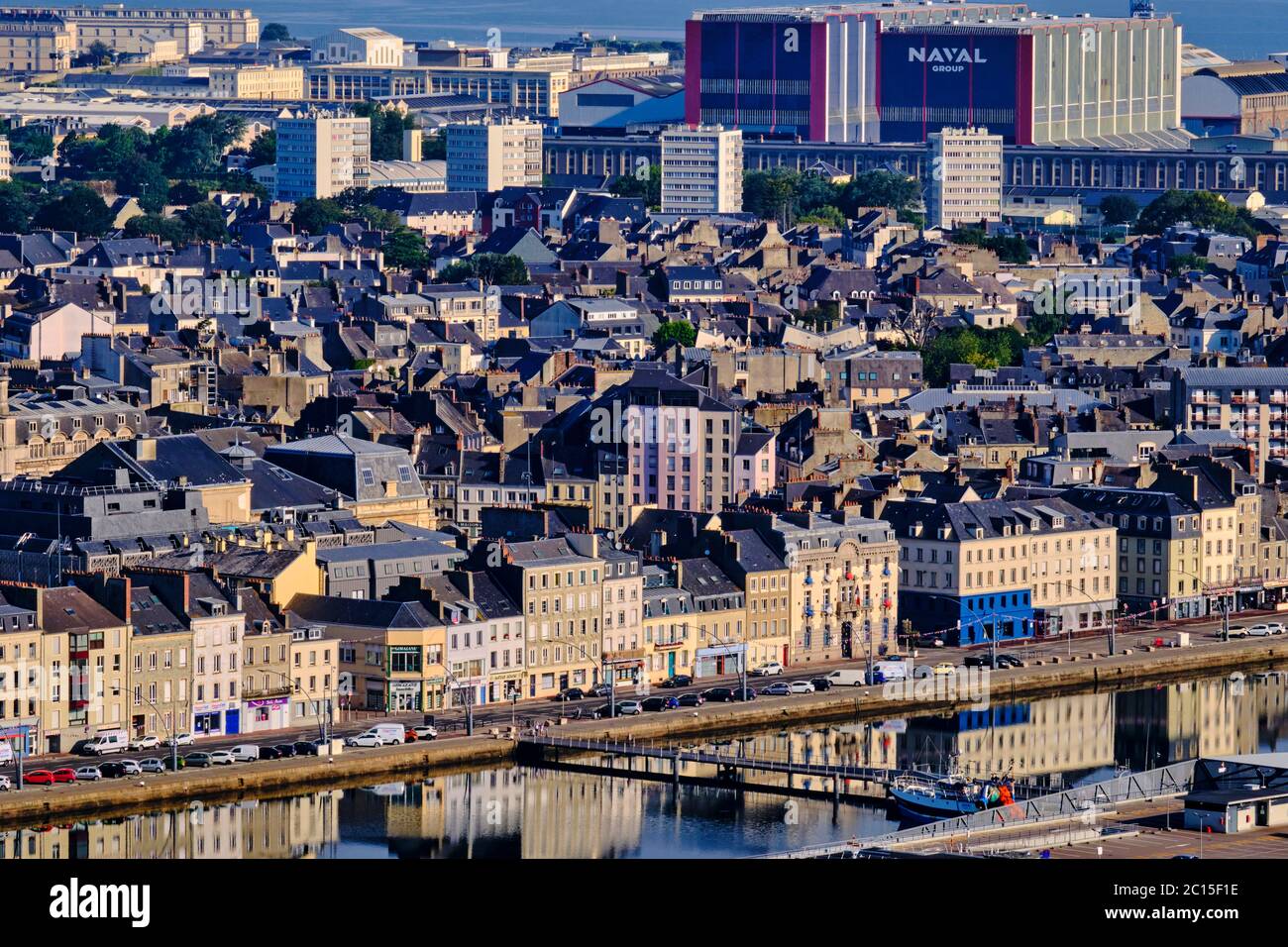 France, Normandy, Manche department, Cherbourg-Octeville, cityscape ...