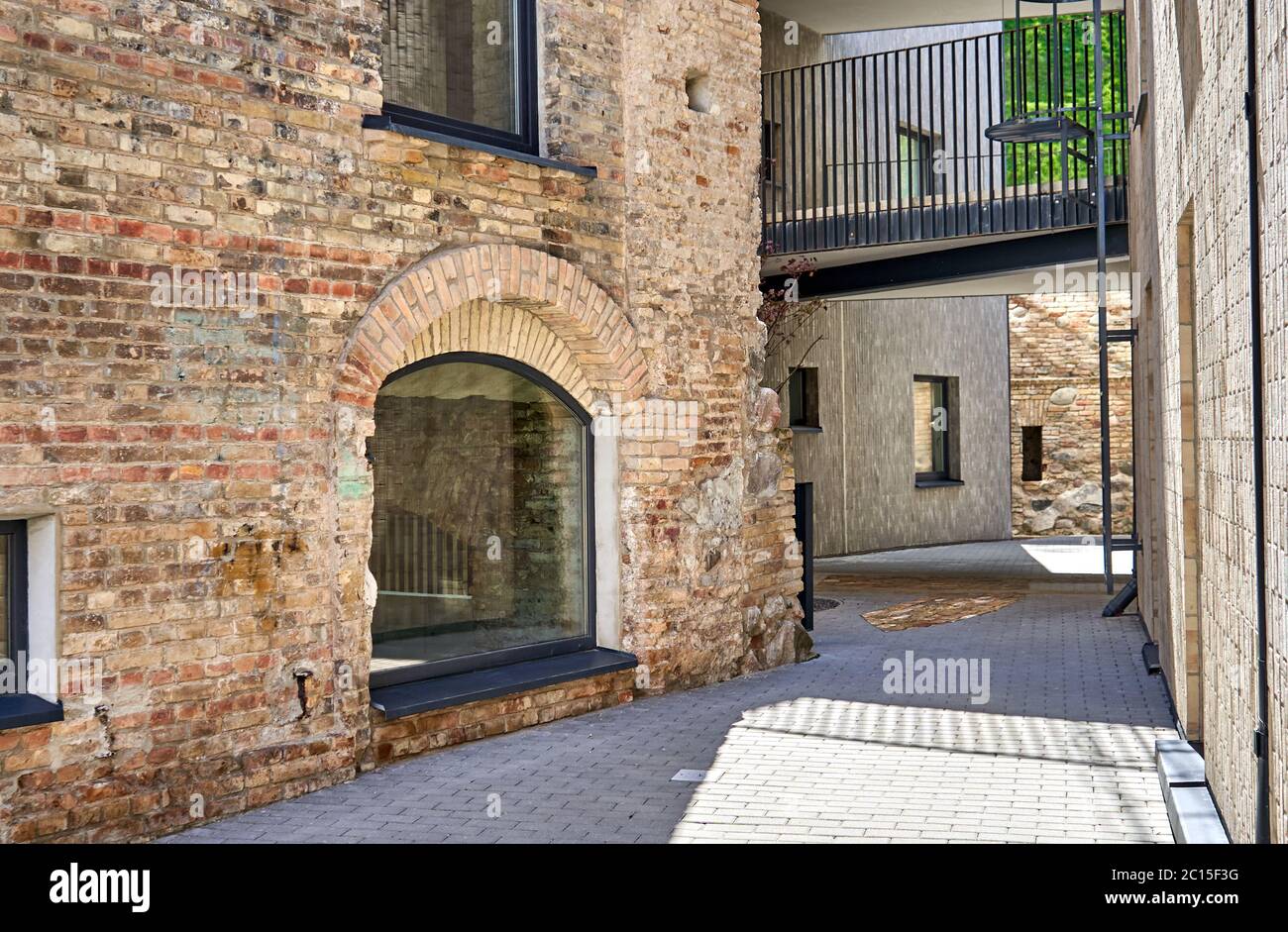 Renovated old factory and nice environment around Stock Photo - Alamy