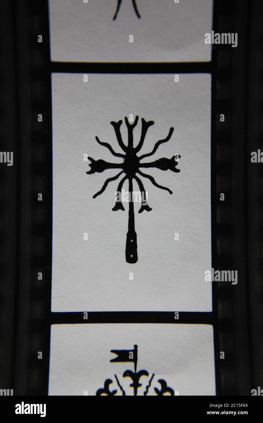 Fine 70s vintage black and white photography of the Christian cross ...