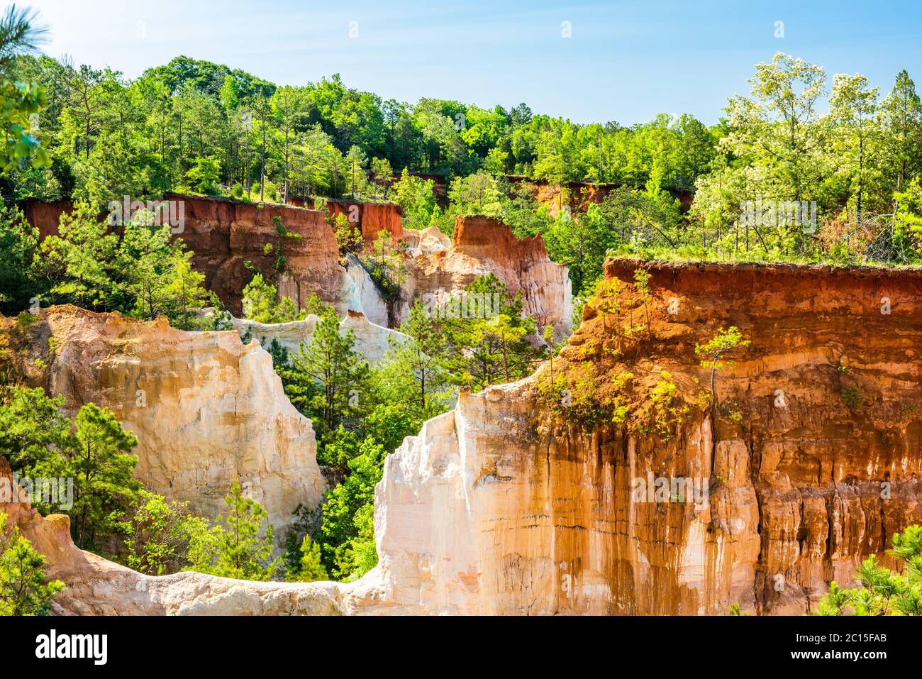 Providence Canyon in Lumpkin, Georgia, USA Stock Photo - Alamy