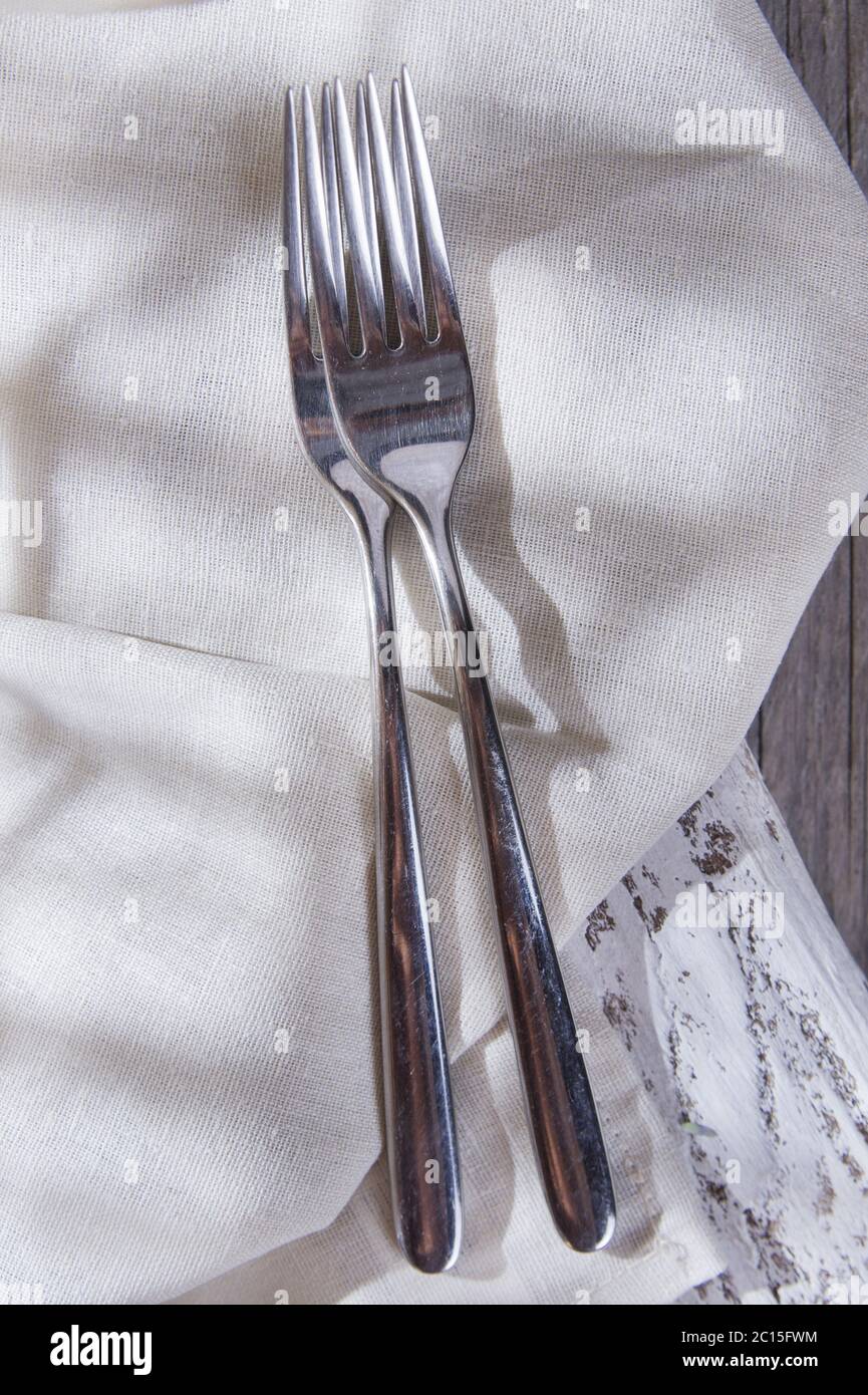 Dining forks hi-res stock photography and images - Alamy