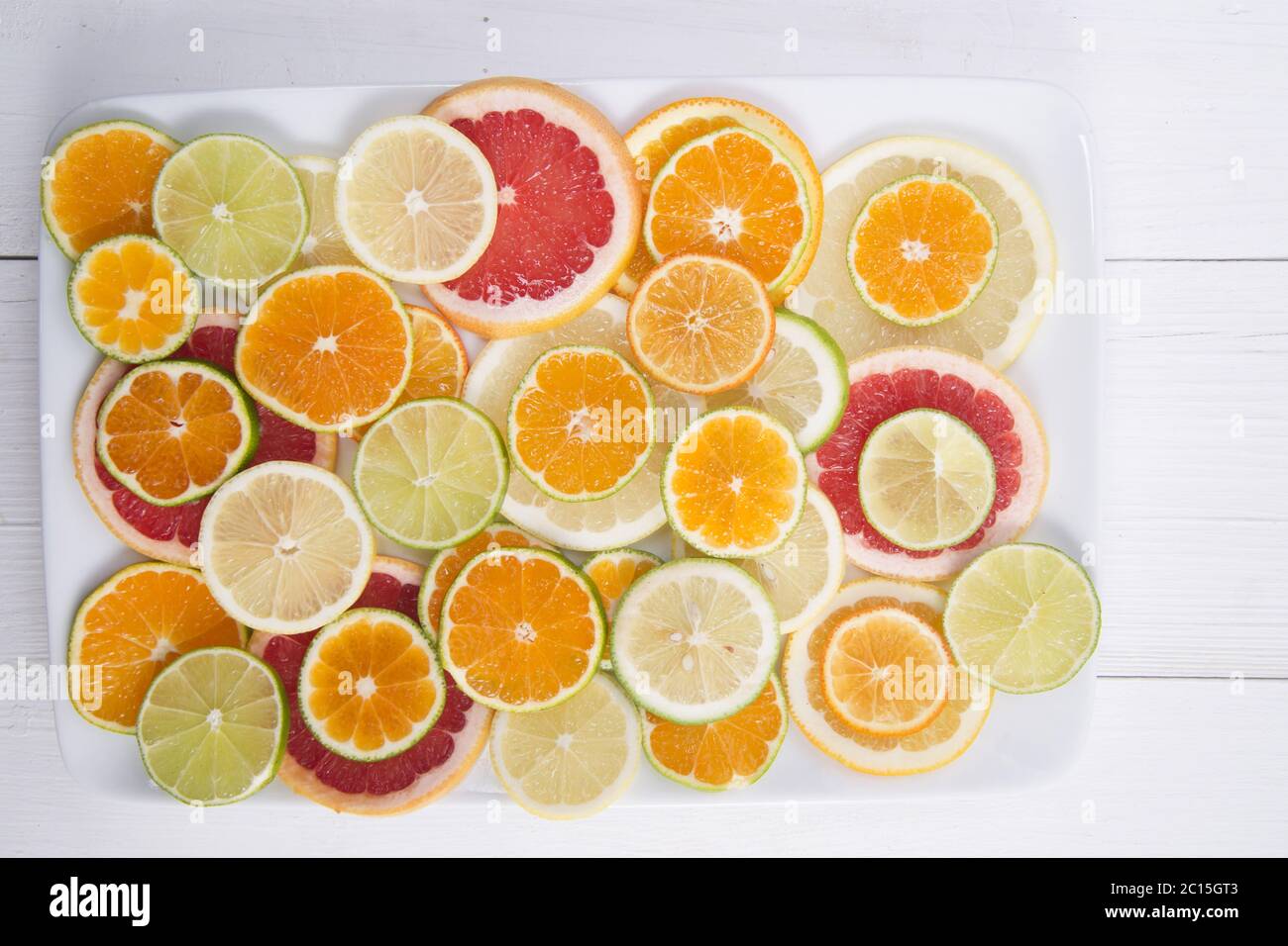 The colors of citrus fruits Stock Photo - Alamy