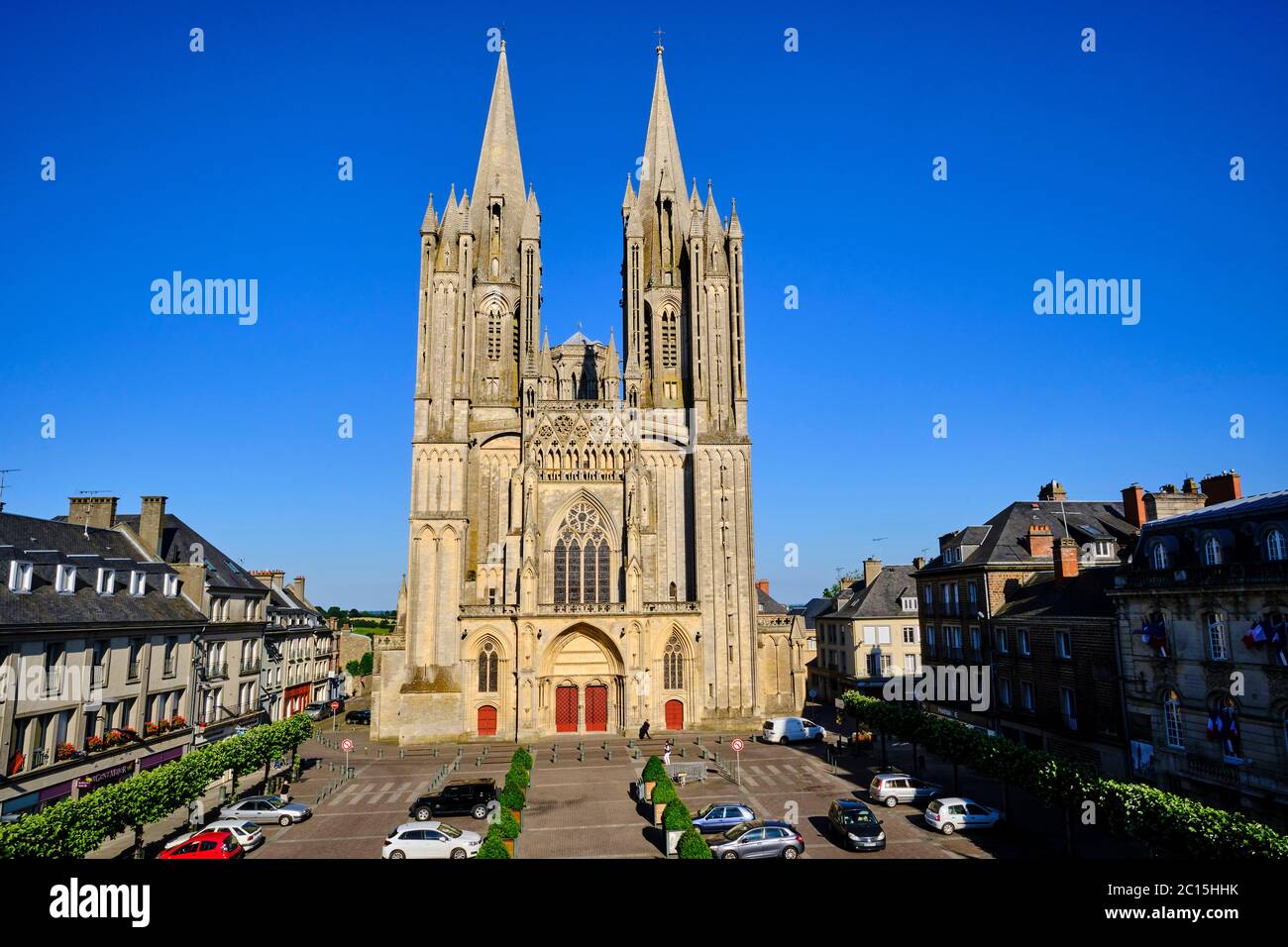 France, Normandy, Manche department, Coutances, Notre-Dame of Coutances ...