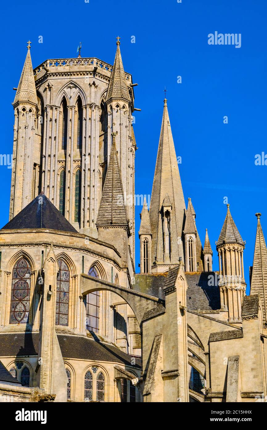 France, Normandy, Manche department, Coutances, Notre-Dame of Coutances ...
