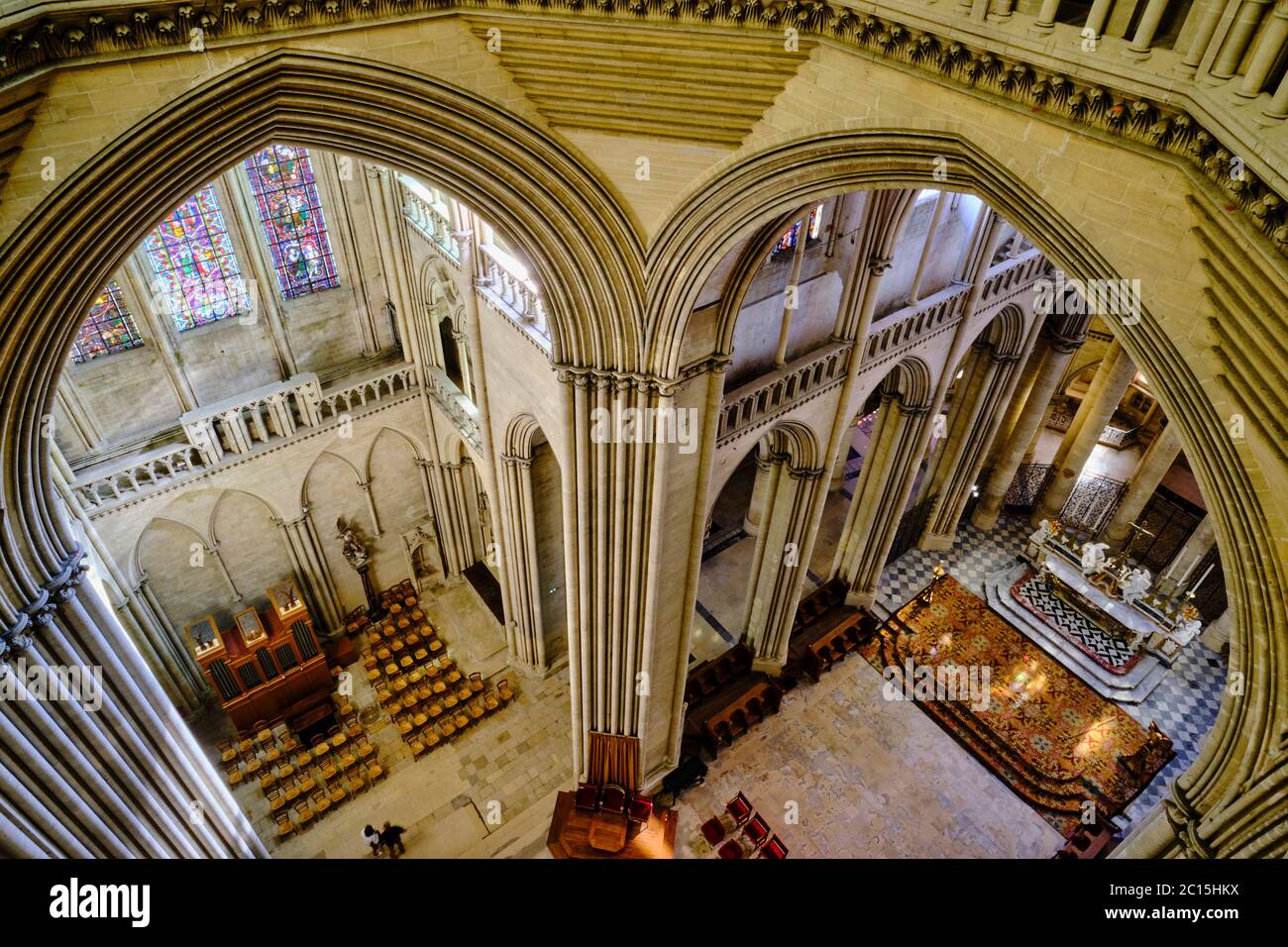France, Normandy, Manche department, Coutances, Notre-Dame of Coutances ...