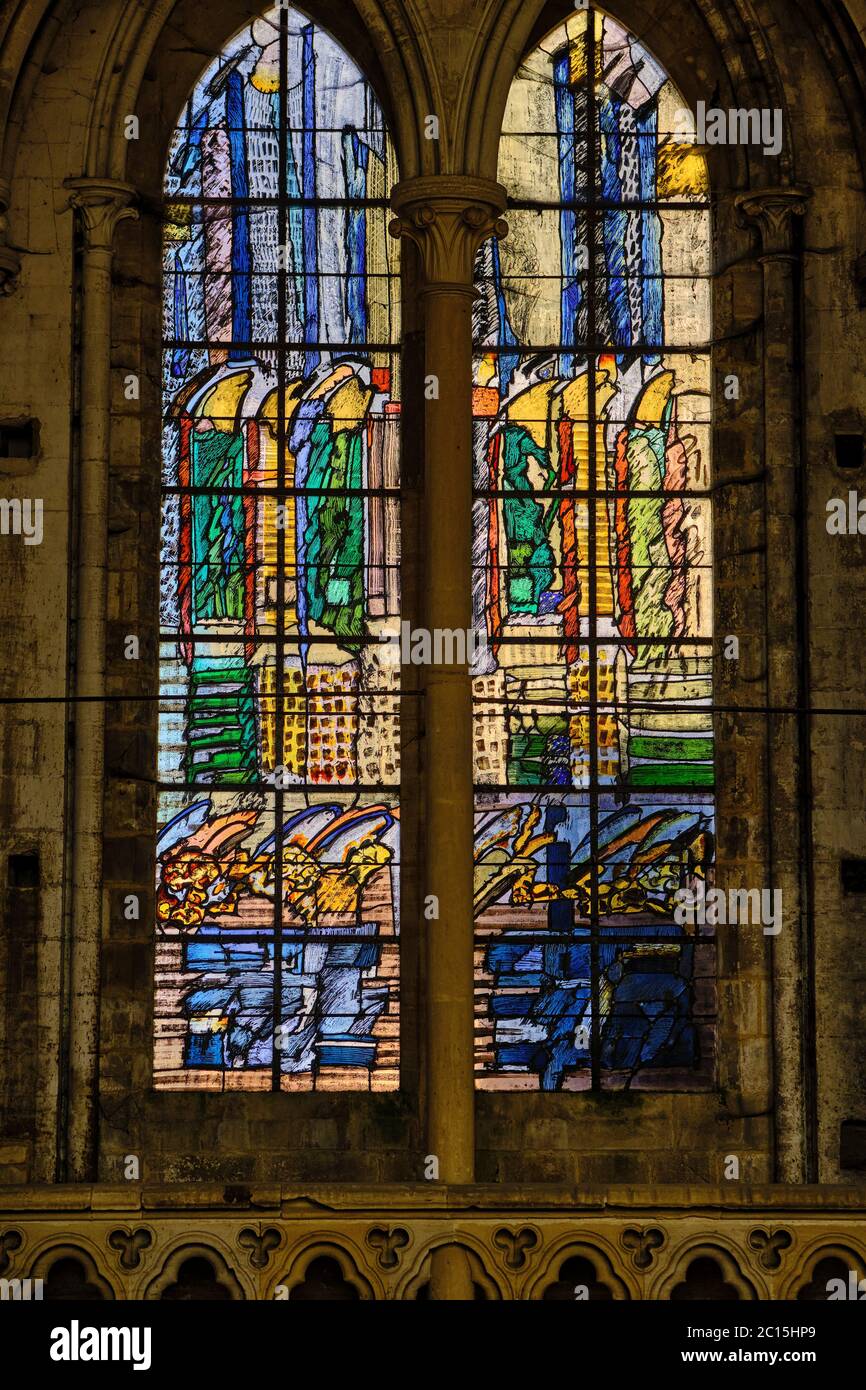 France, Normandy, Manche department, Coutances, Notre-Dame of Coutances ...