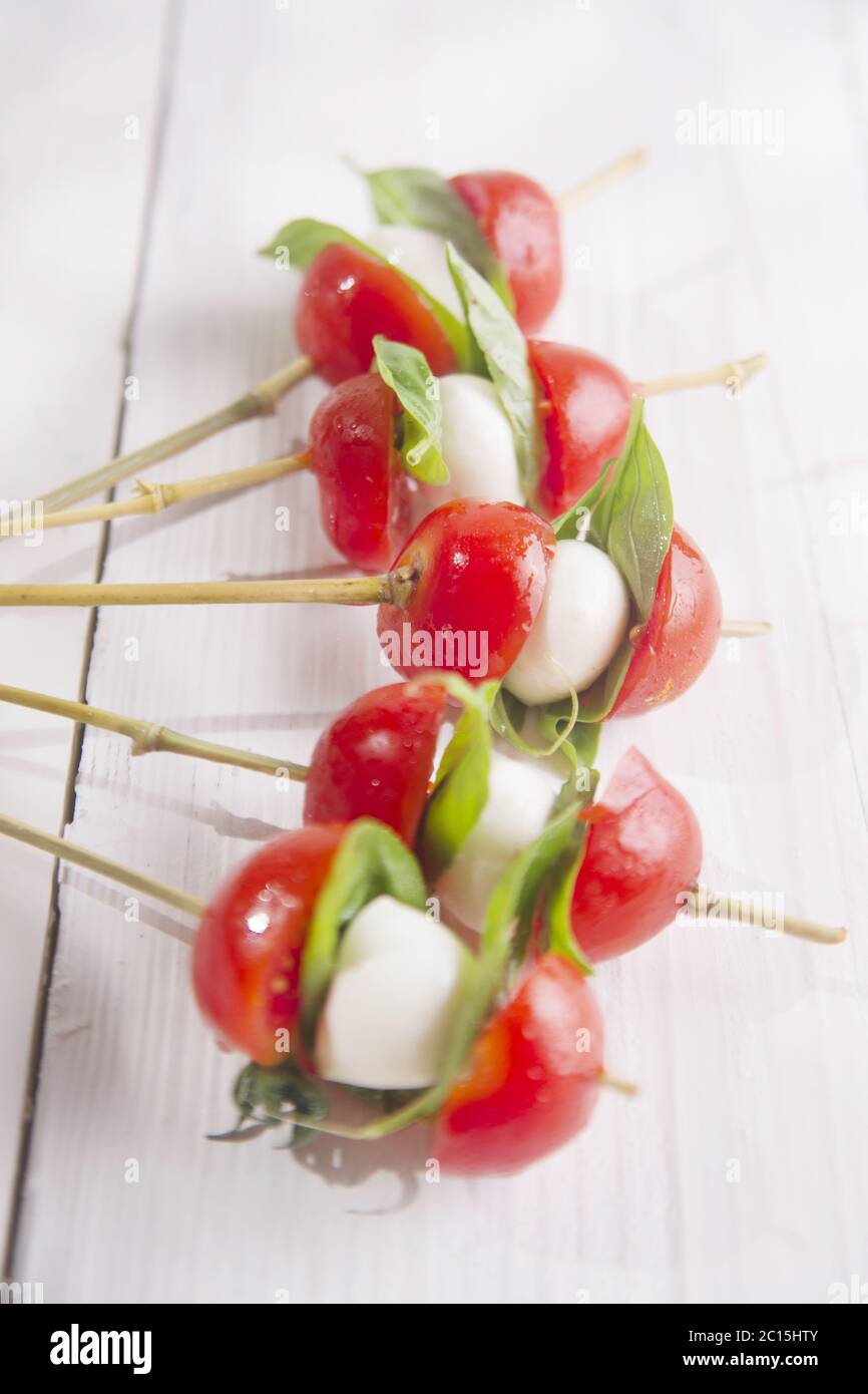 Caprese skewer hi-res stock photography and images - Alamy