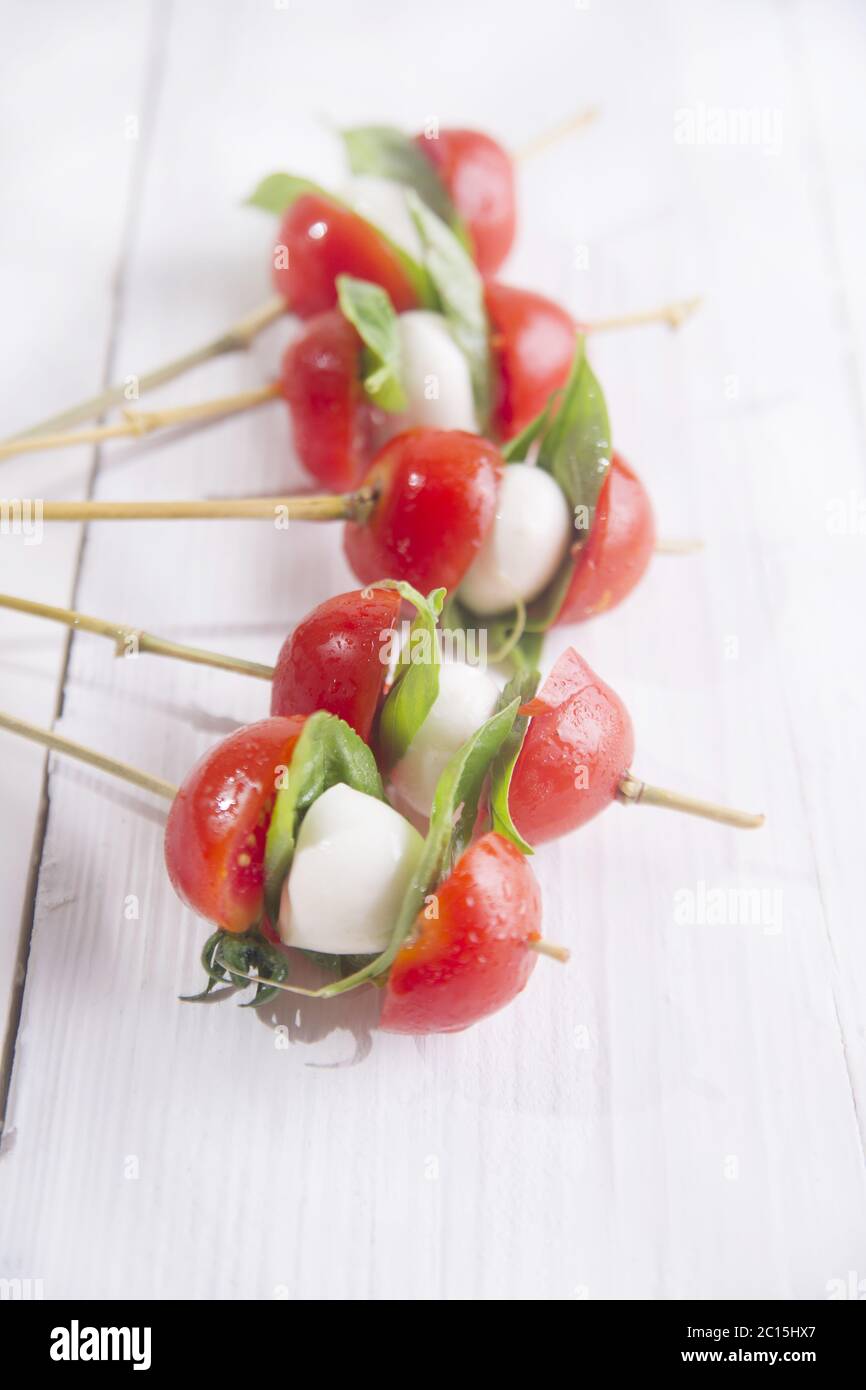 Caprese skewer hi-res stock photography and images - Alamy