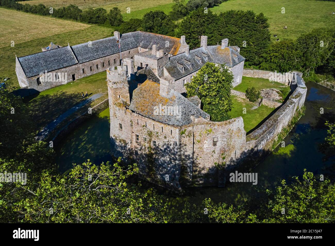 Pirou normandy hi-res stock photography and images - Alamy
