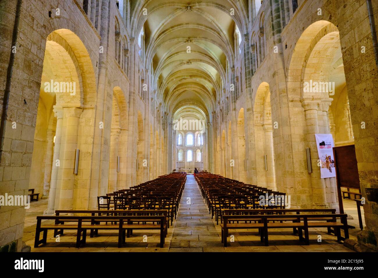 Abbey church lessay manche normandy hi-res stock photography and images ...