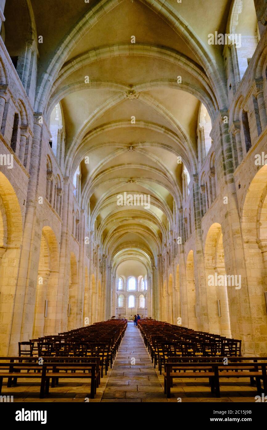 Abbey of sainte trinite hi-res stock photography and images - Alamy