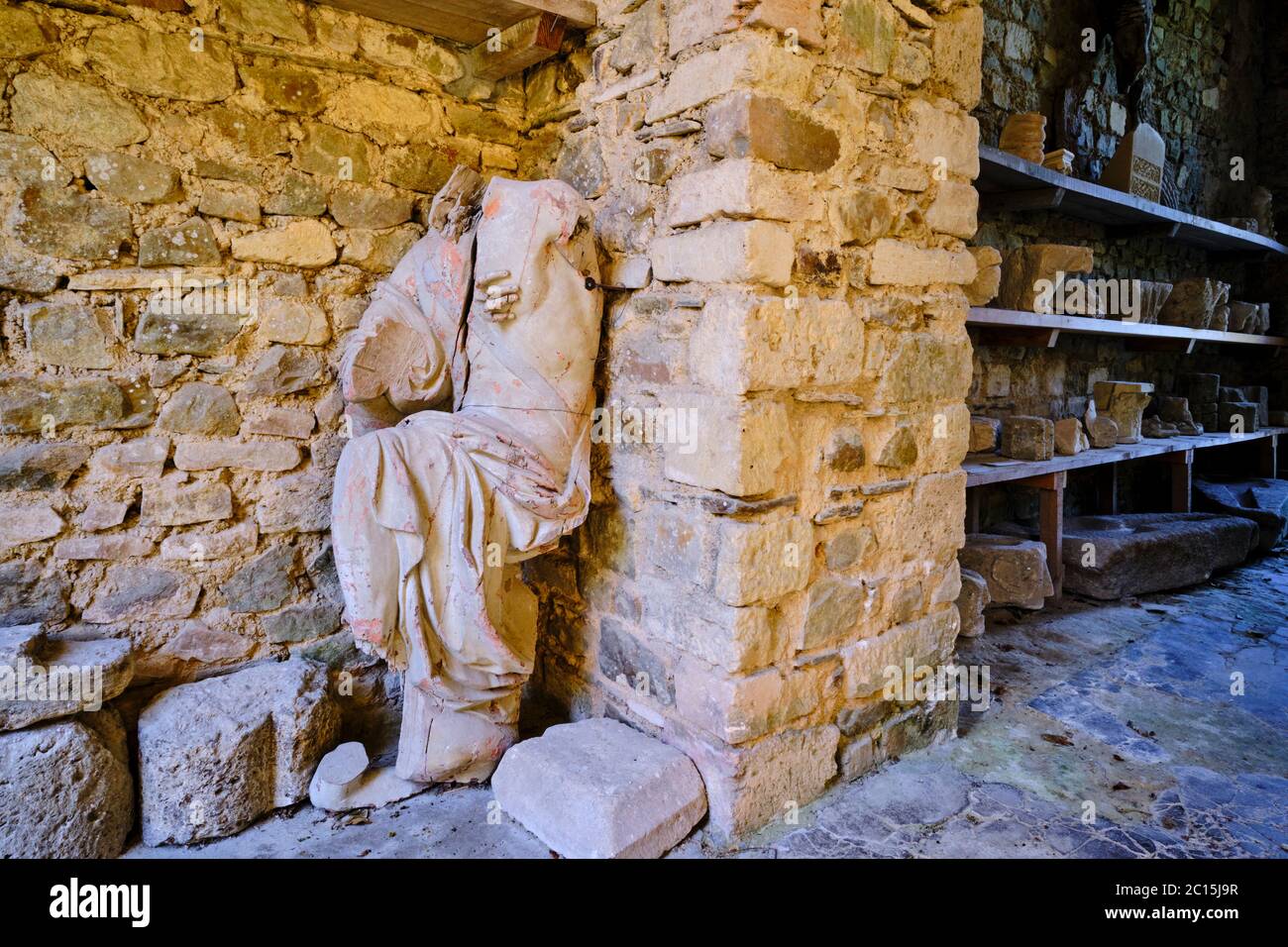 Abbey of sainte trinite hi-res stock photography and images - Alamy