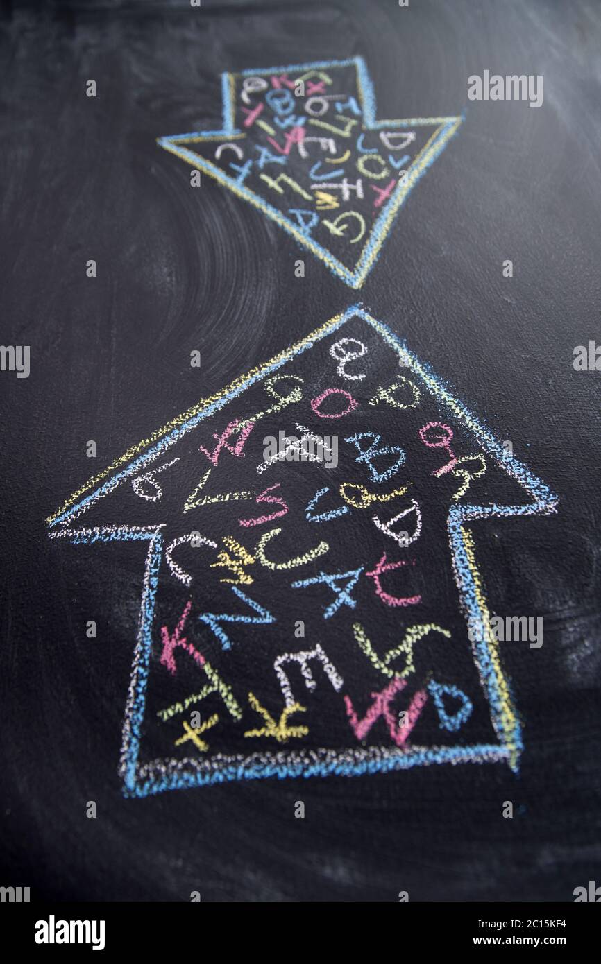 Alphabet to communicate Stock Photo - Alamy