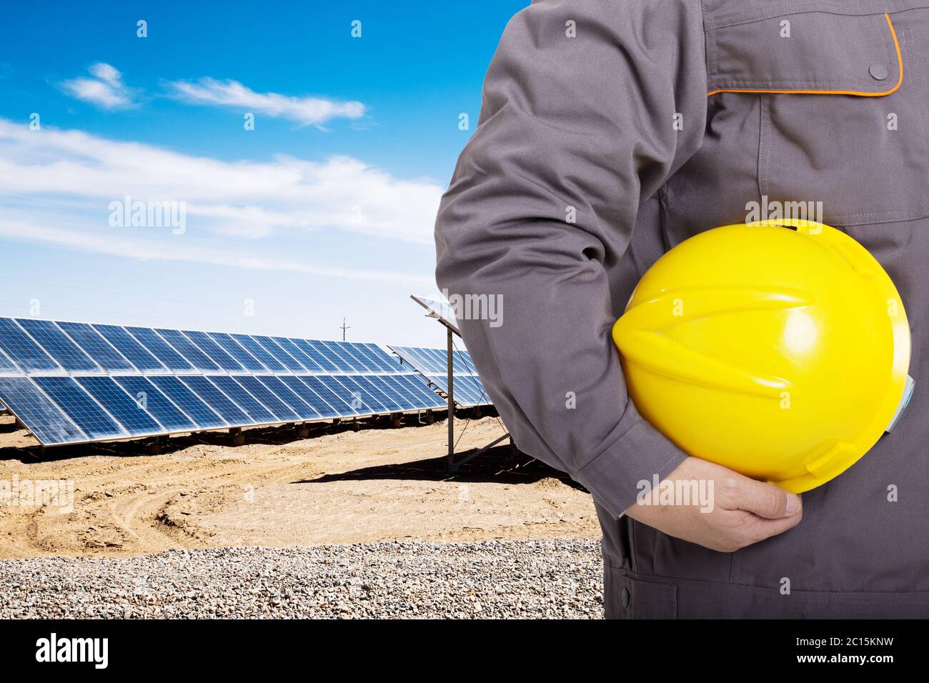 Portrait man standing solar hi-res stock photography and images - Alamy